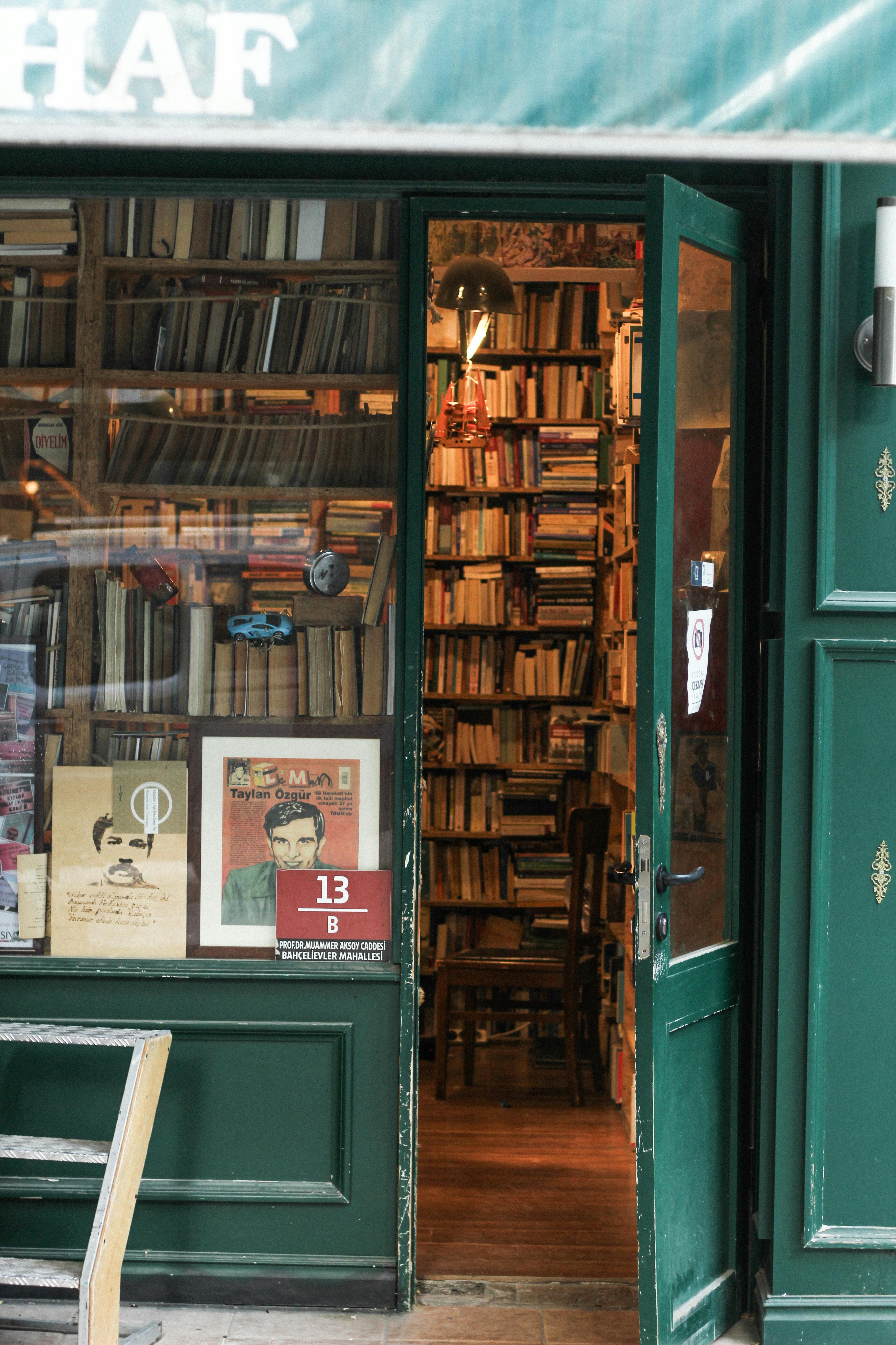 Brown Wooden Book Shelf With Books · Free Stock Photo