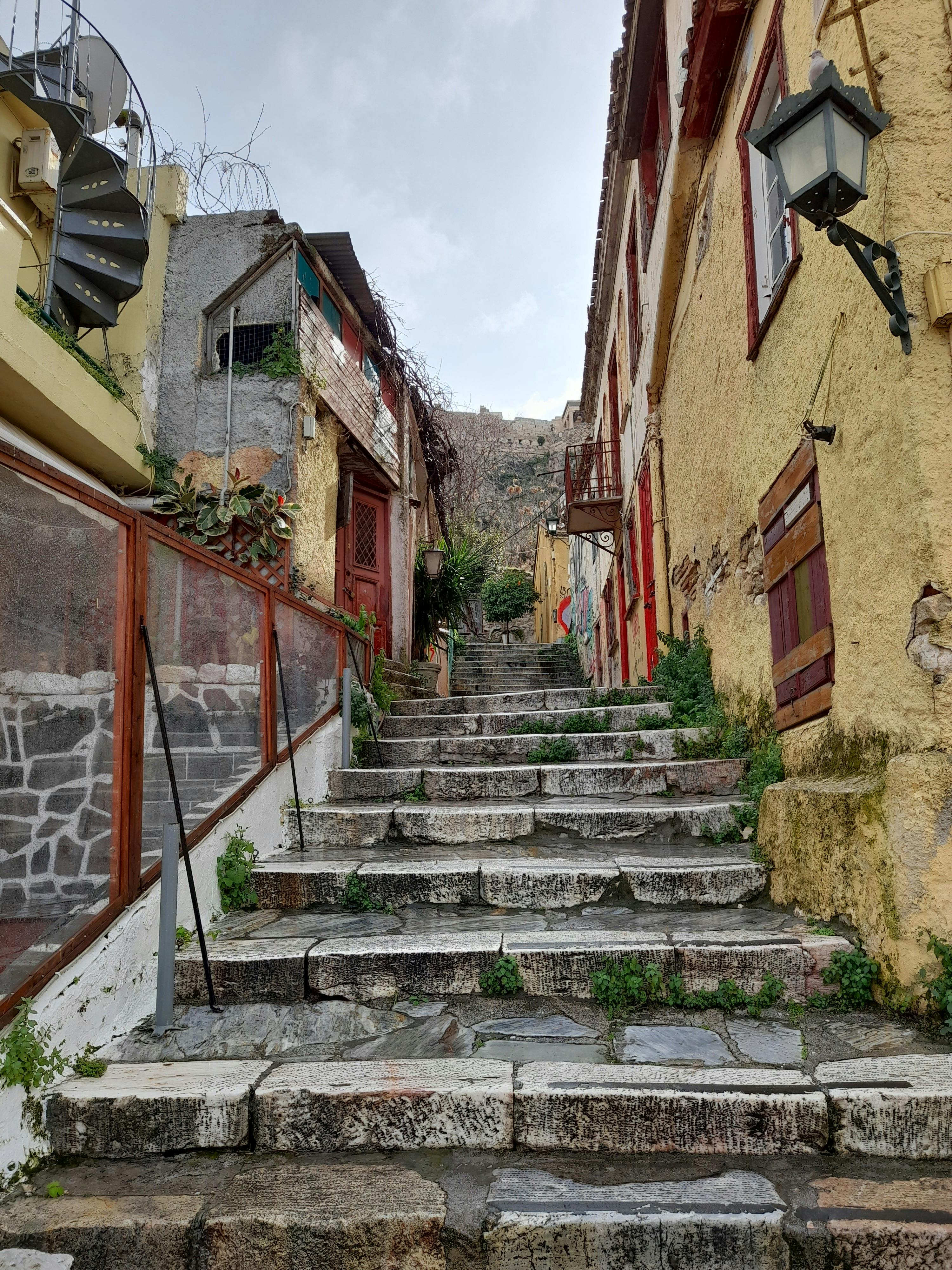 Old Stone Steps between Houses in Athens, Greece · Free Stock Photo