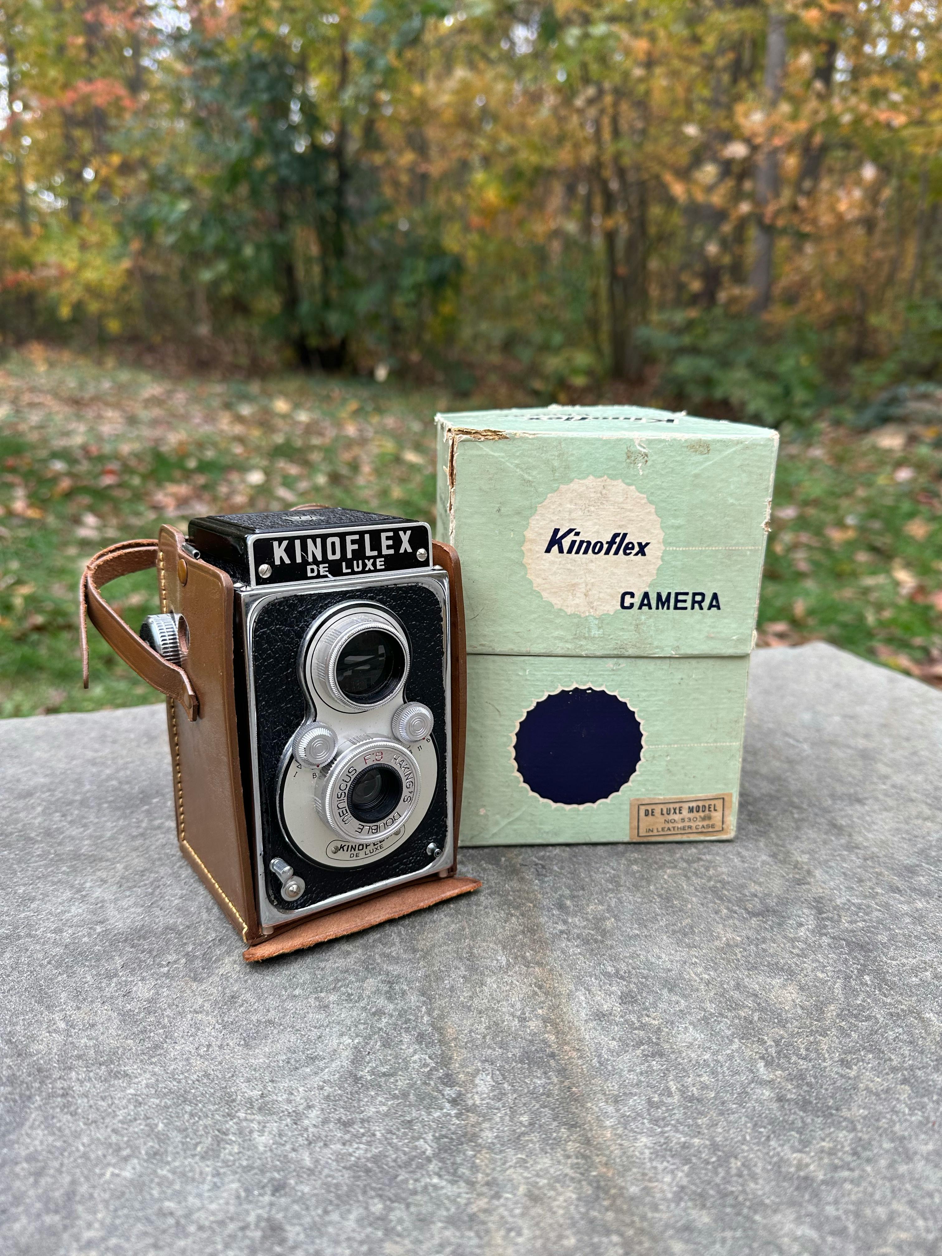 Vintage Kinoplex De Luxe Camera in Leather Case and Original Box · Free ...