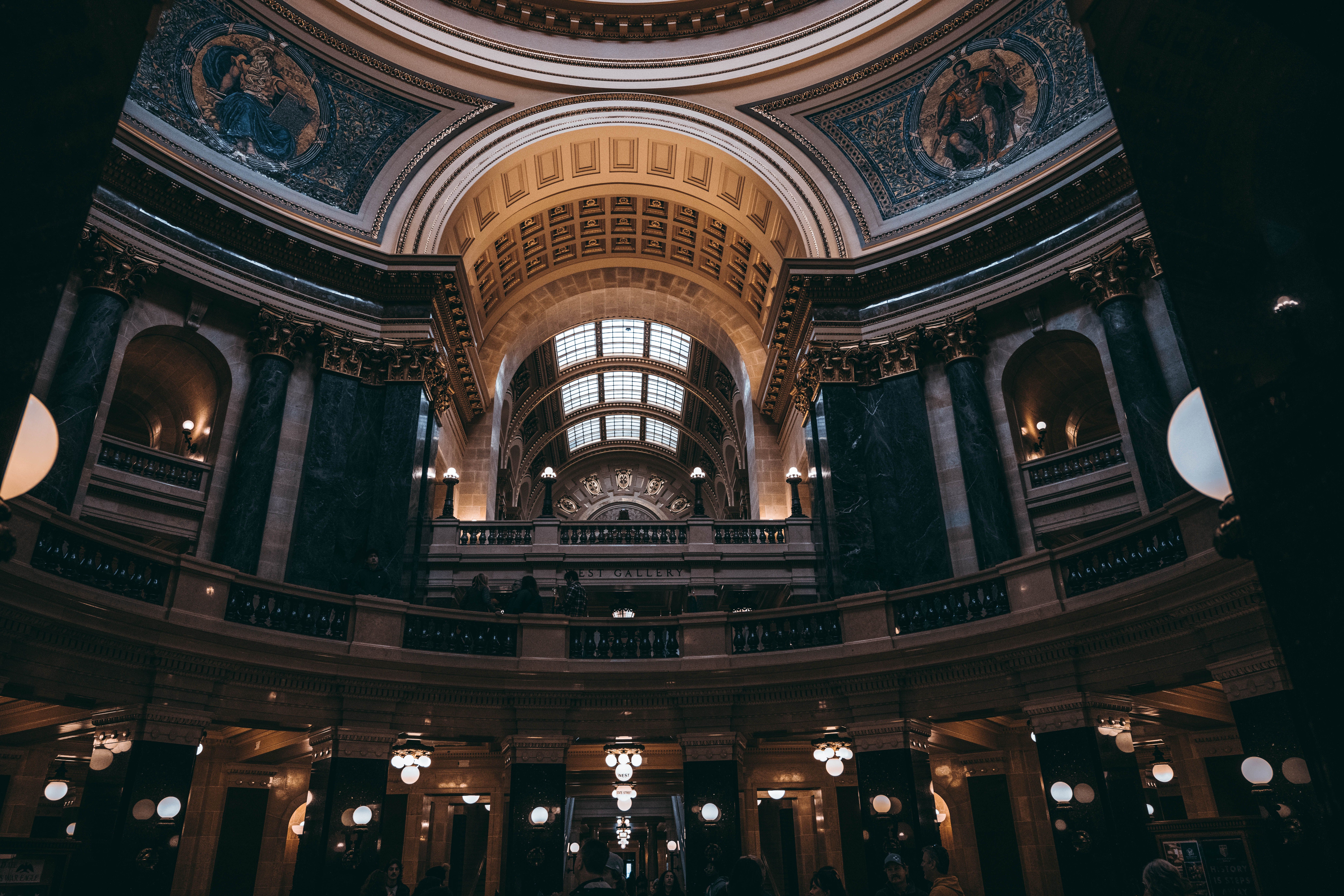 Interior of Wisconsin State Capitol · Free Stock Photo