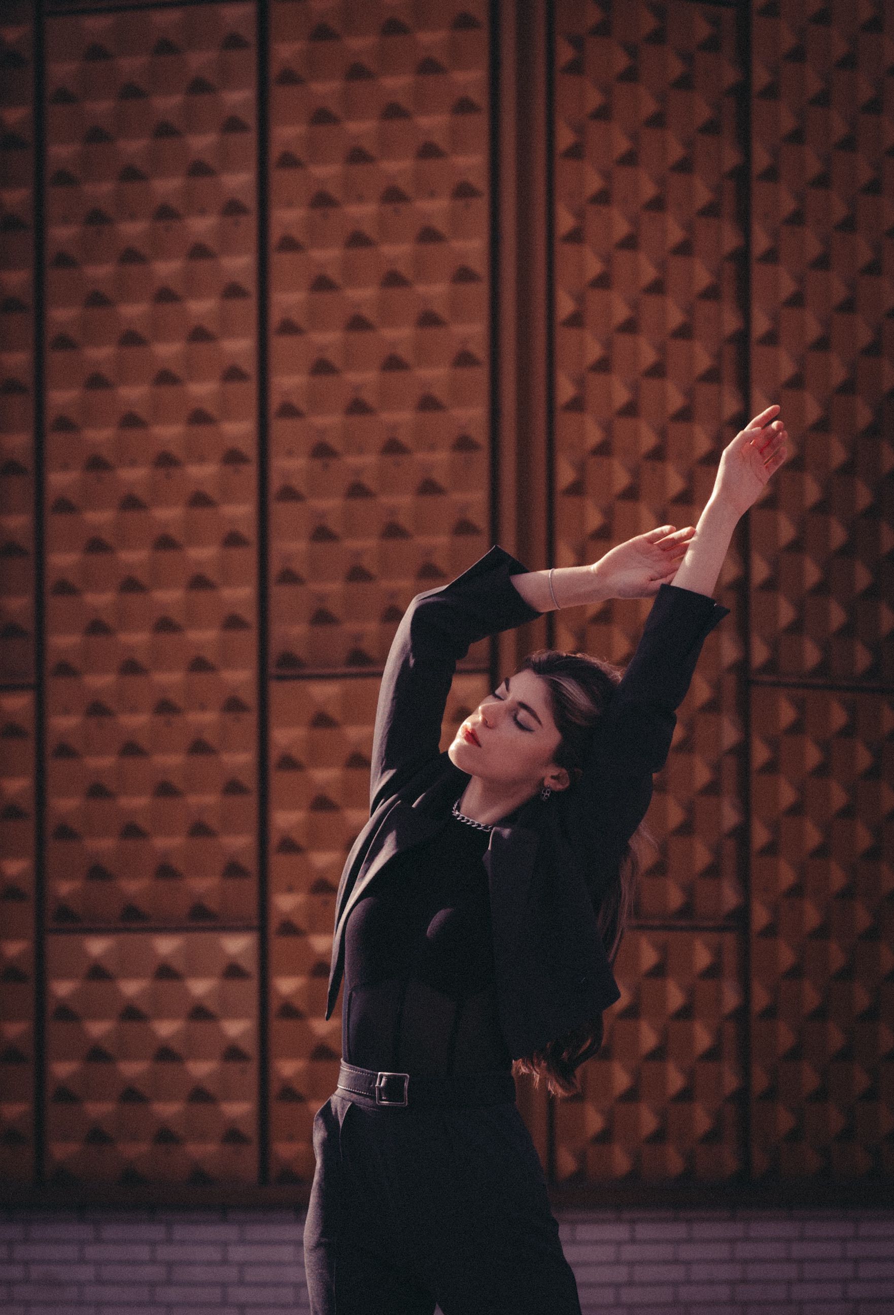 Woman Dancing with Eyes Closed · Free Stock Photo
