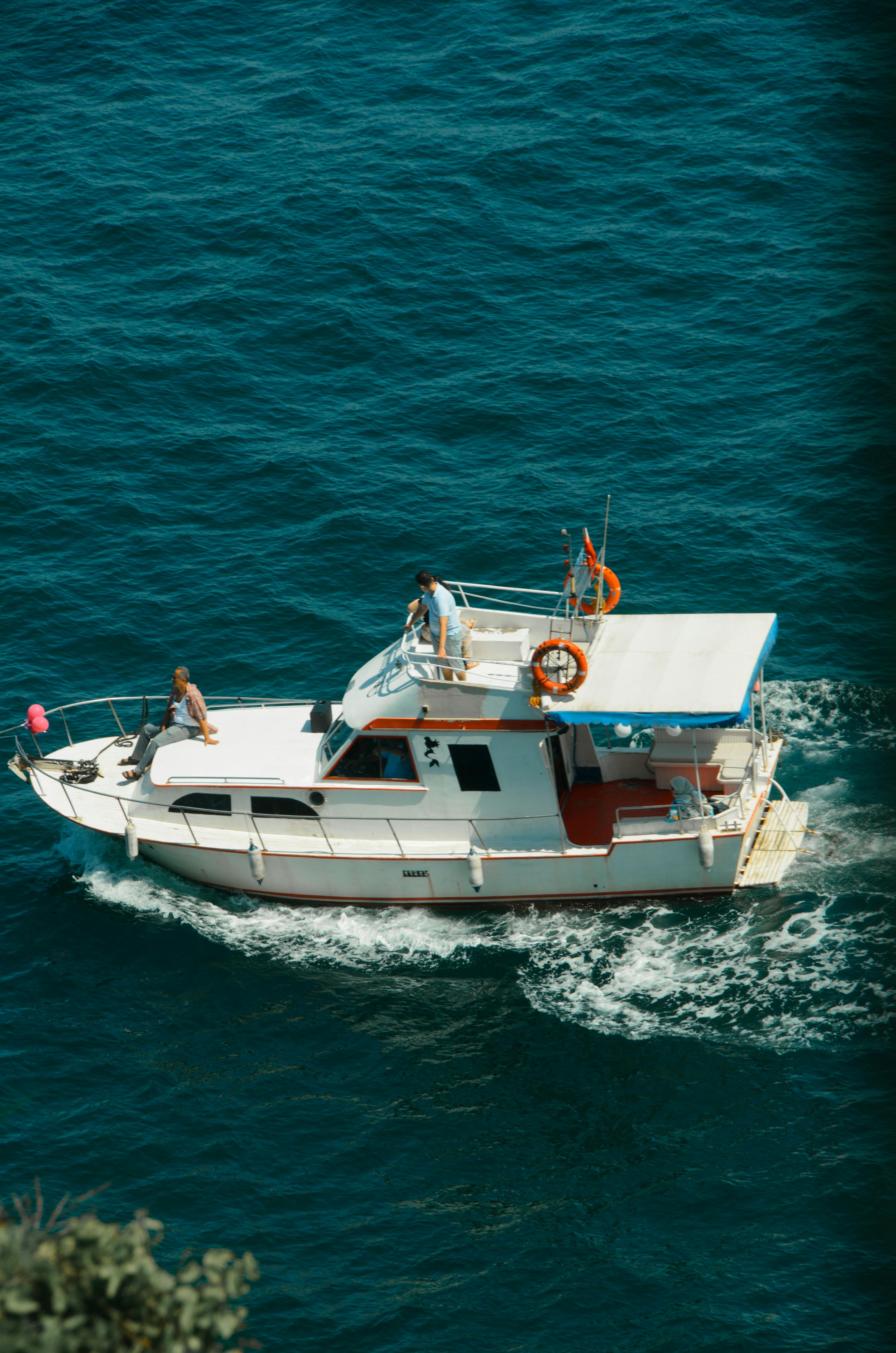 Foto de stock gratuita sobre barca, embarcación, fotografía aérea, mar ...