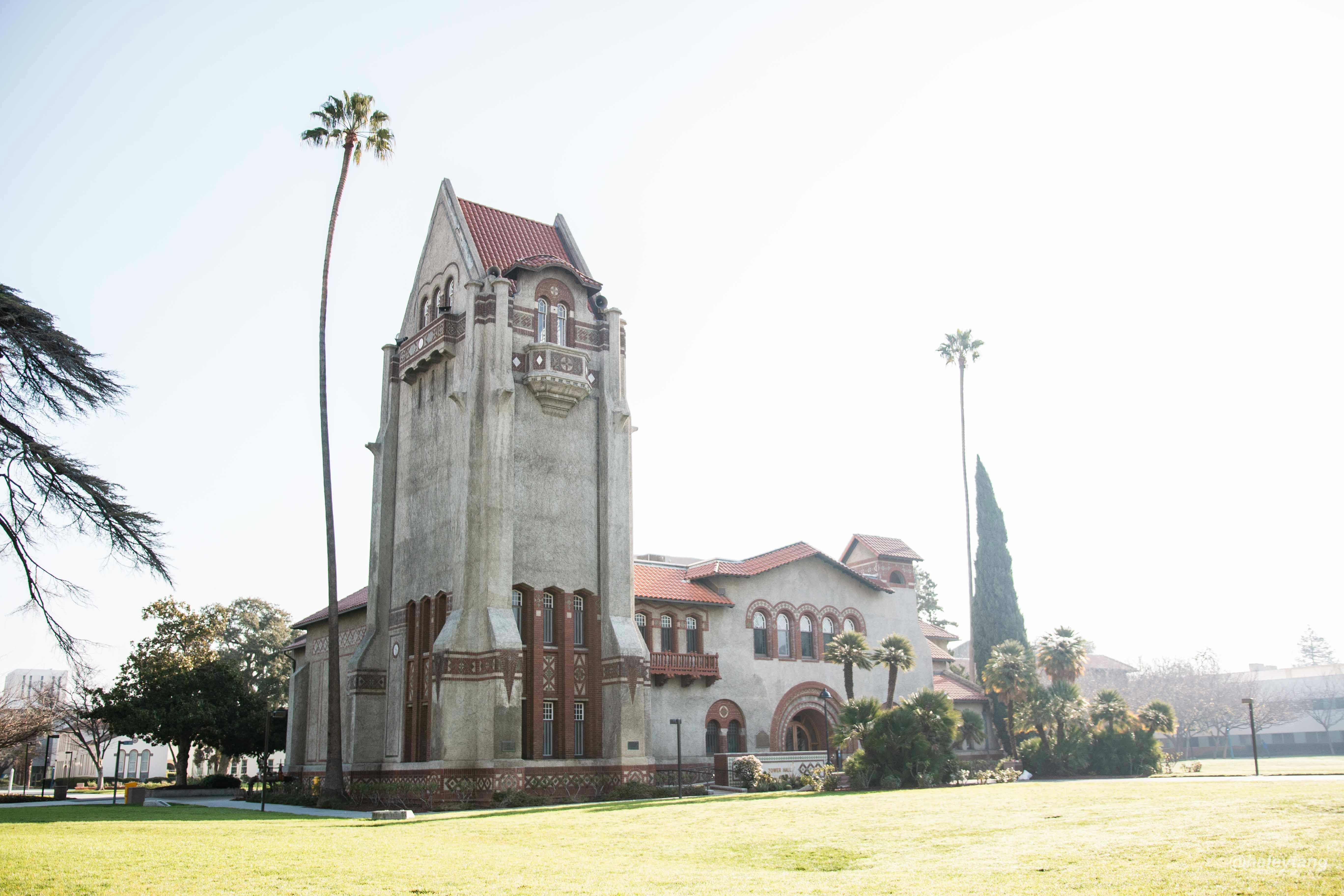 San Jose State University Tower Hall · Free Stock Photo