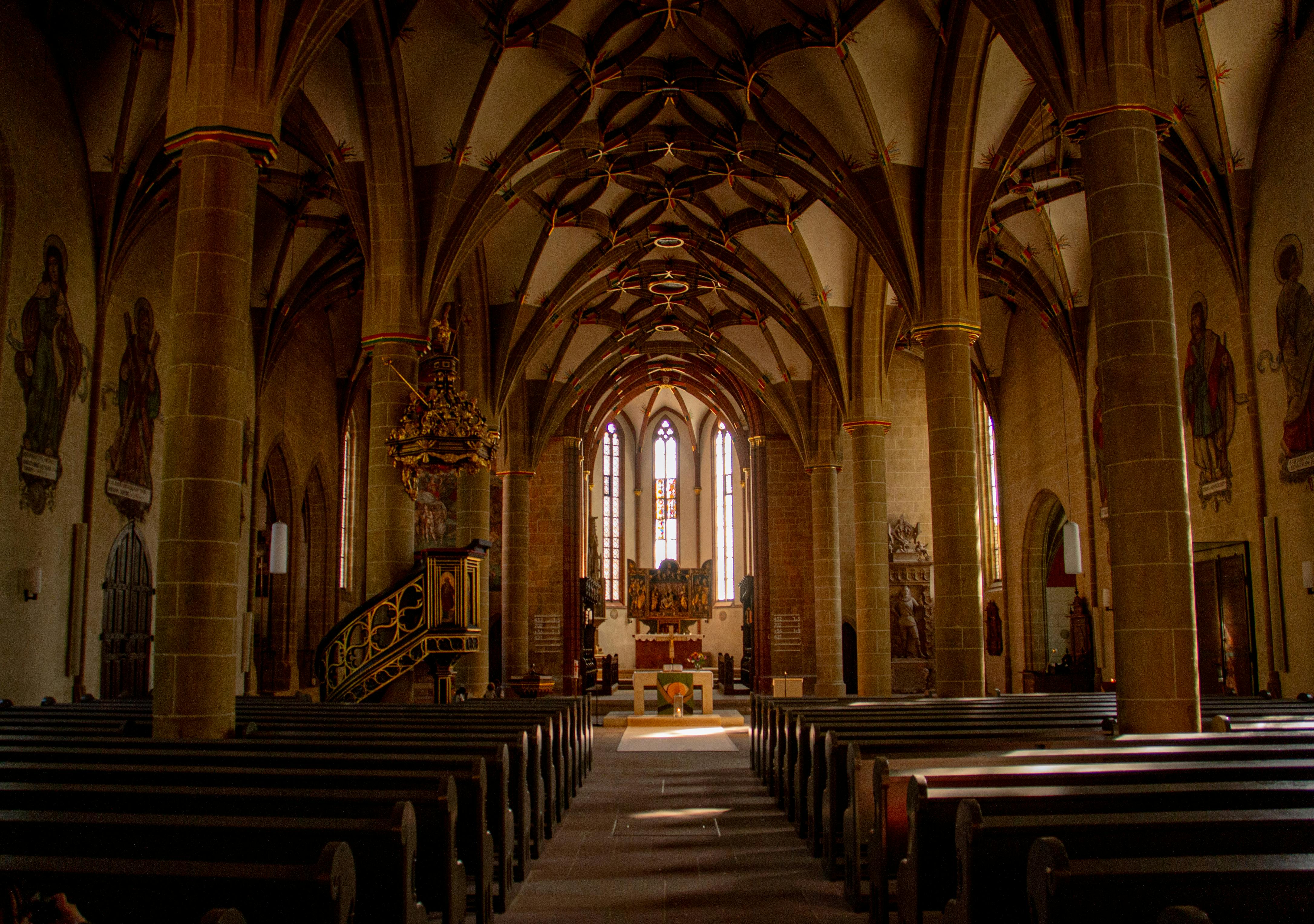 Interior of Church · Free Stock Photo