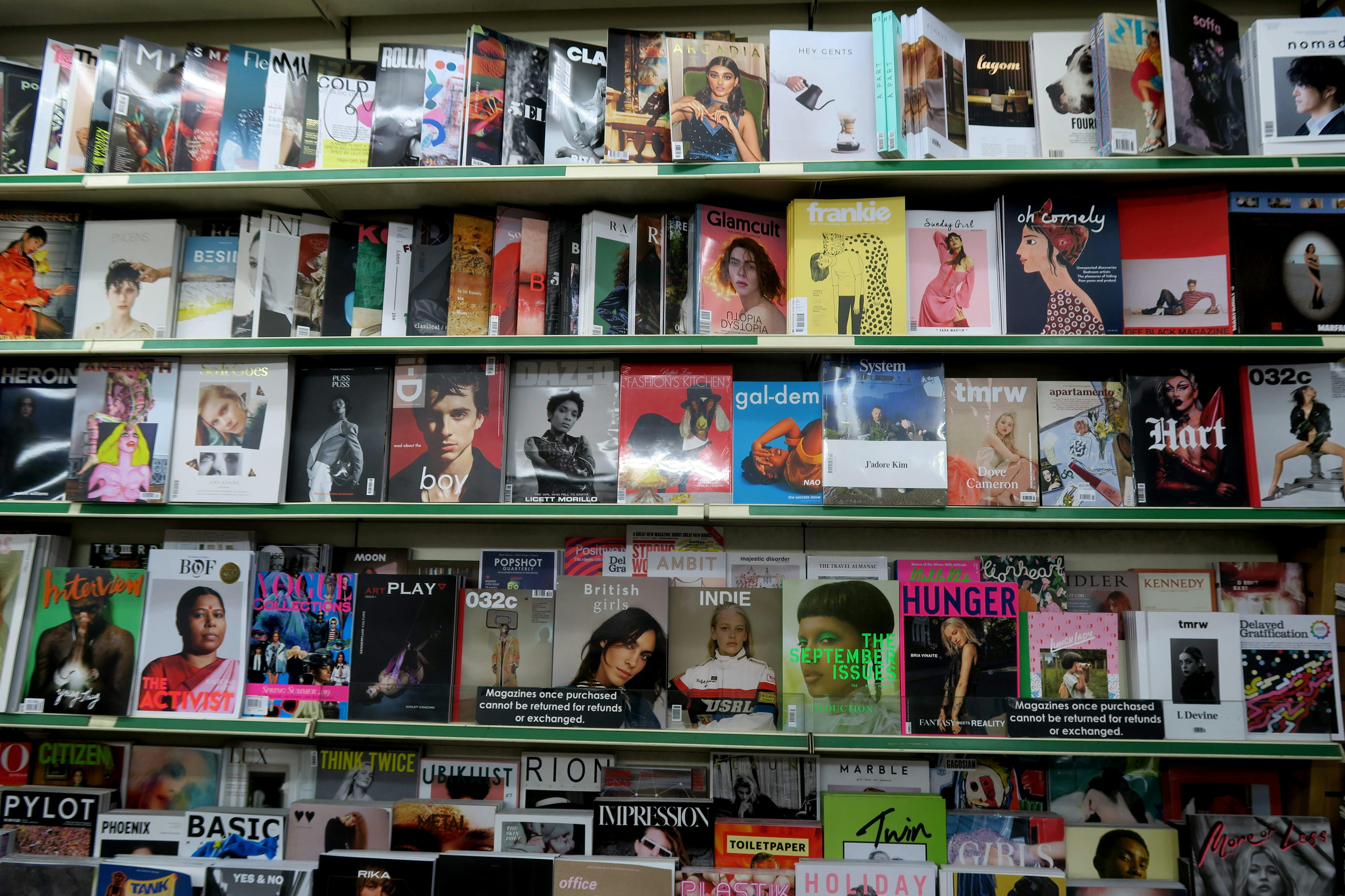 Free stock photo of magazine, magazines