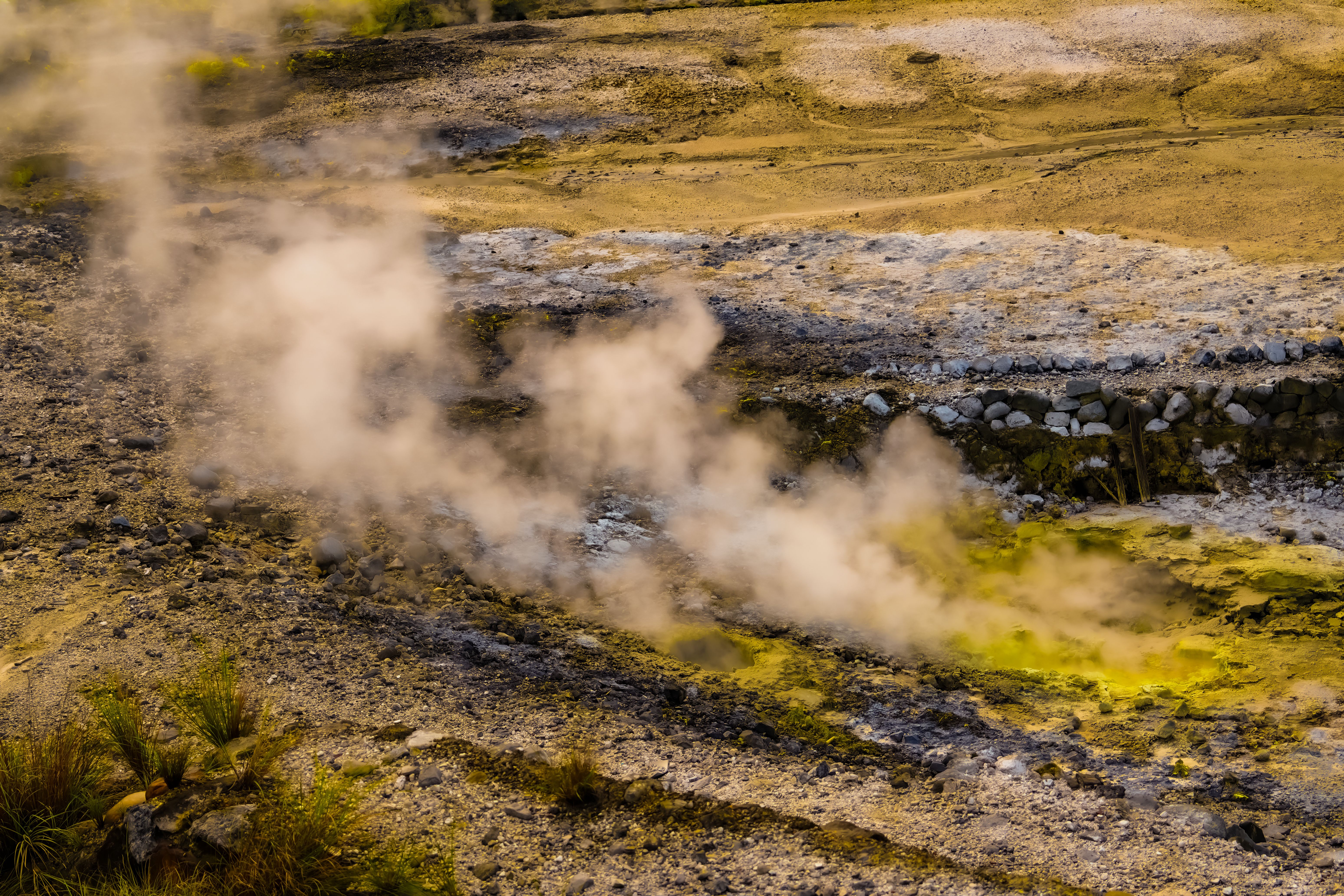 Steam over Hot Spring · Free Stock Photo