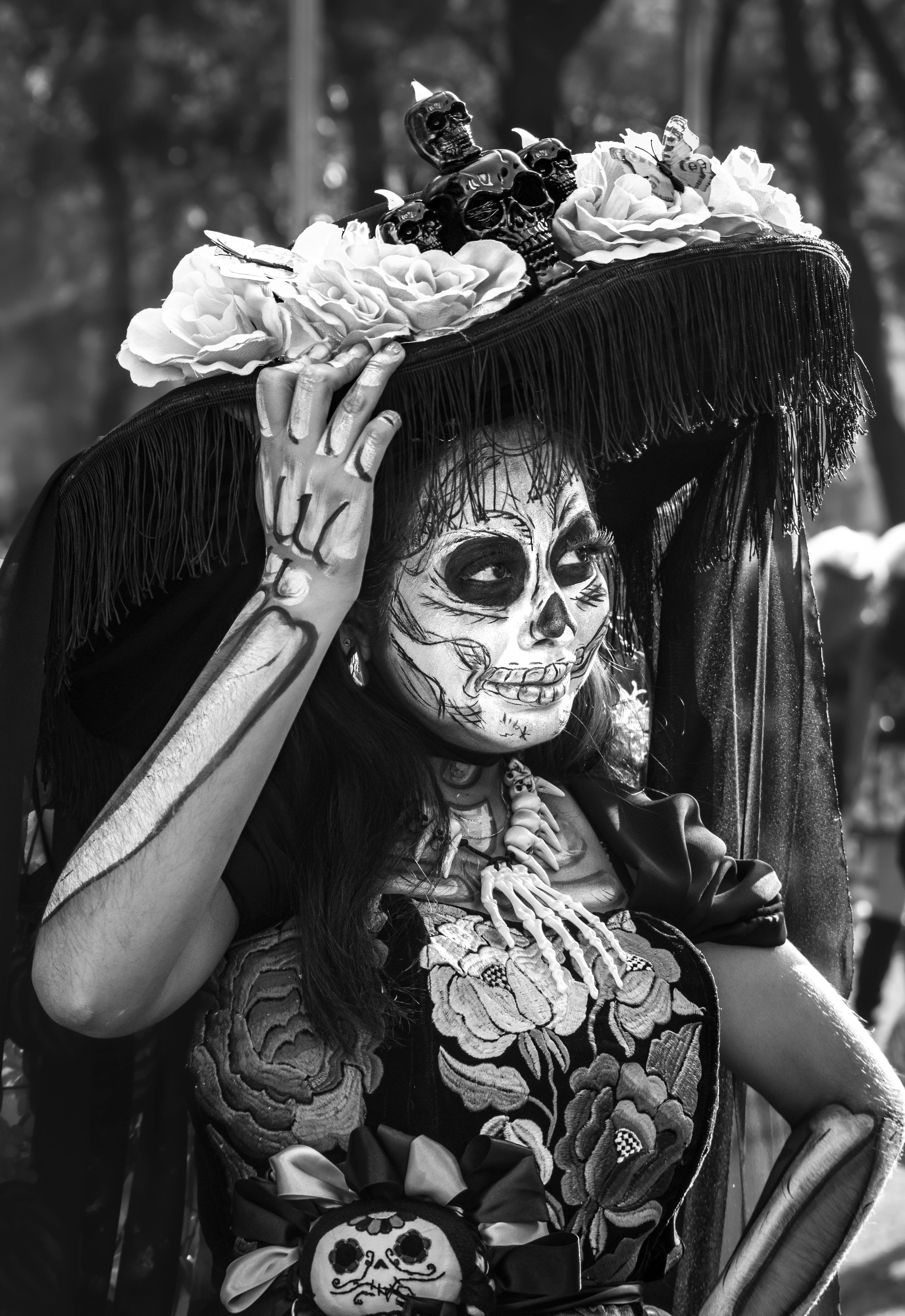 Catrina in Hat · Free Stock Photo