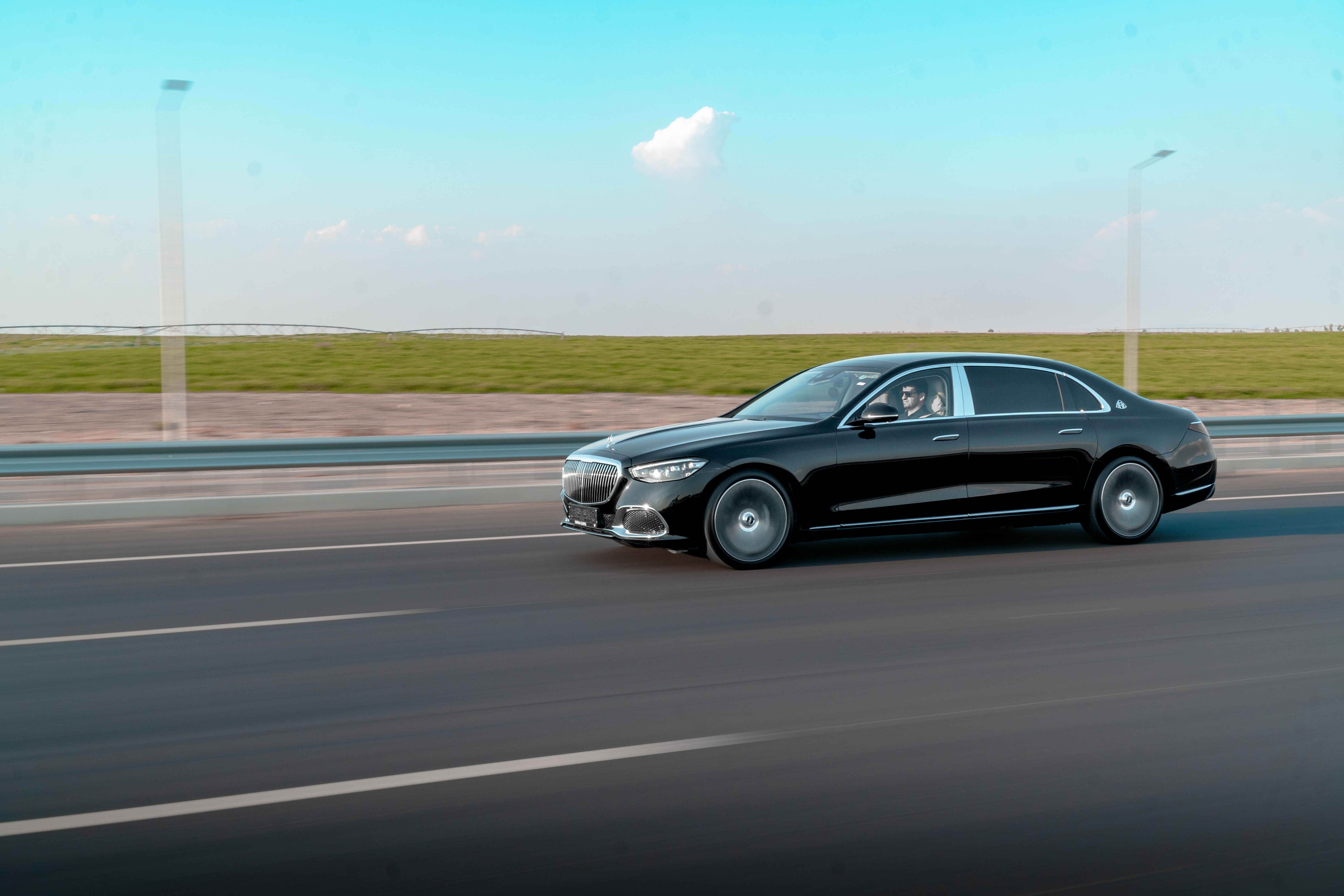 Photo of Car on Expressway · Free Stock Photo