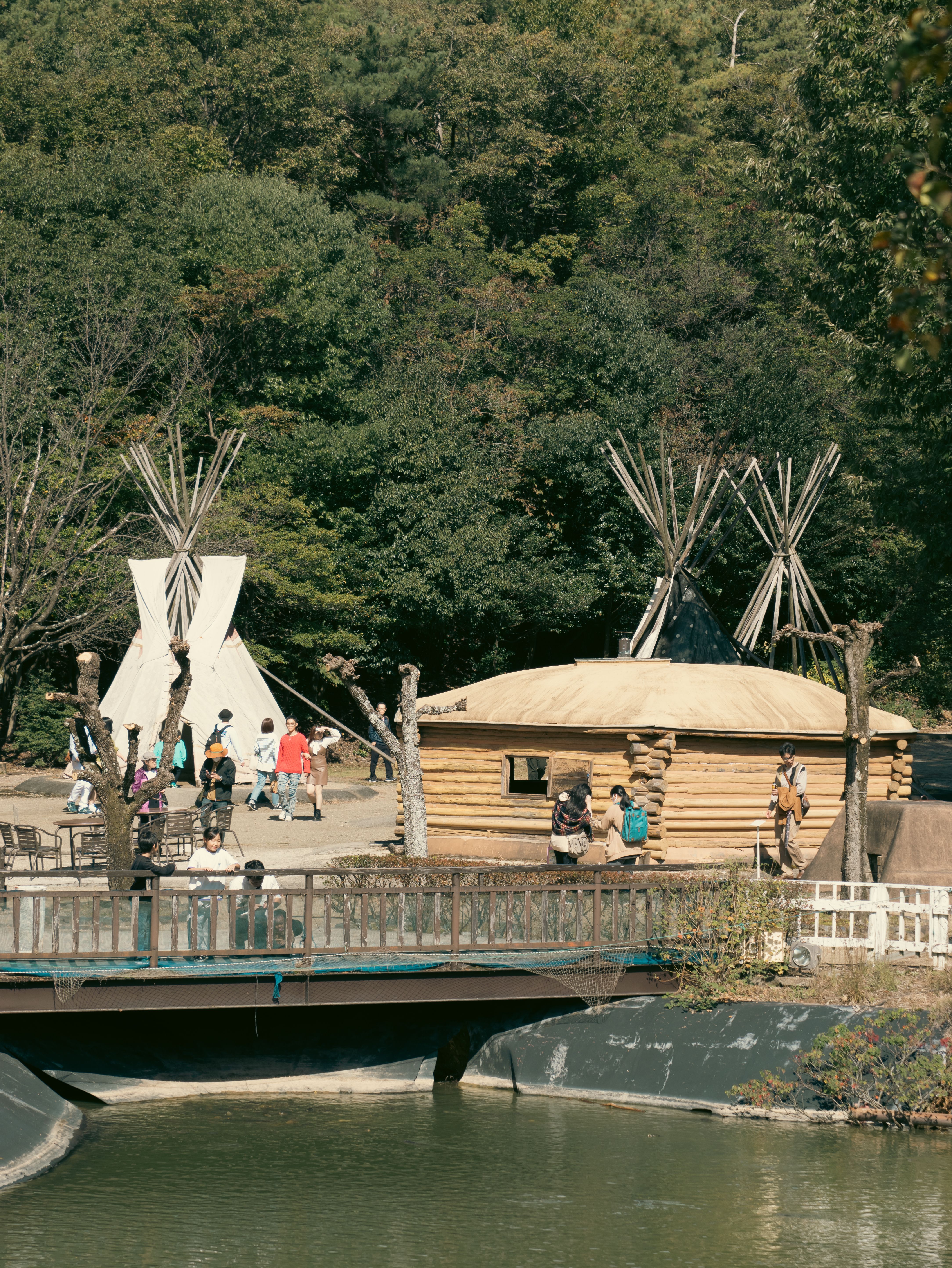 Traditional Tribal Tent by the Lake · Free Stock Photo
