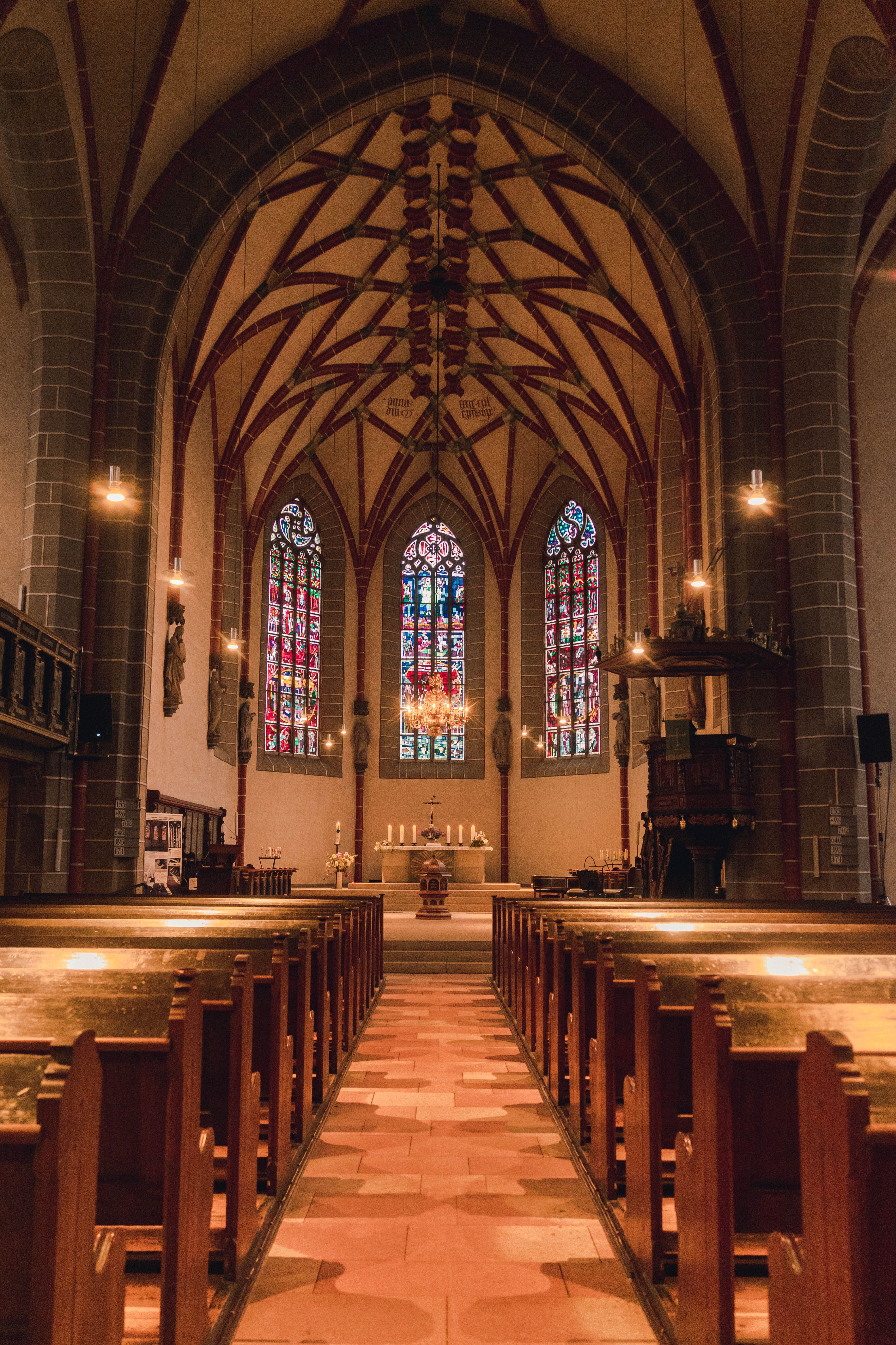 Church Aisle Photo · Free Stock Photo
