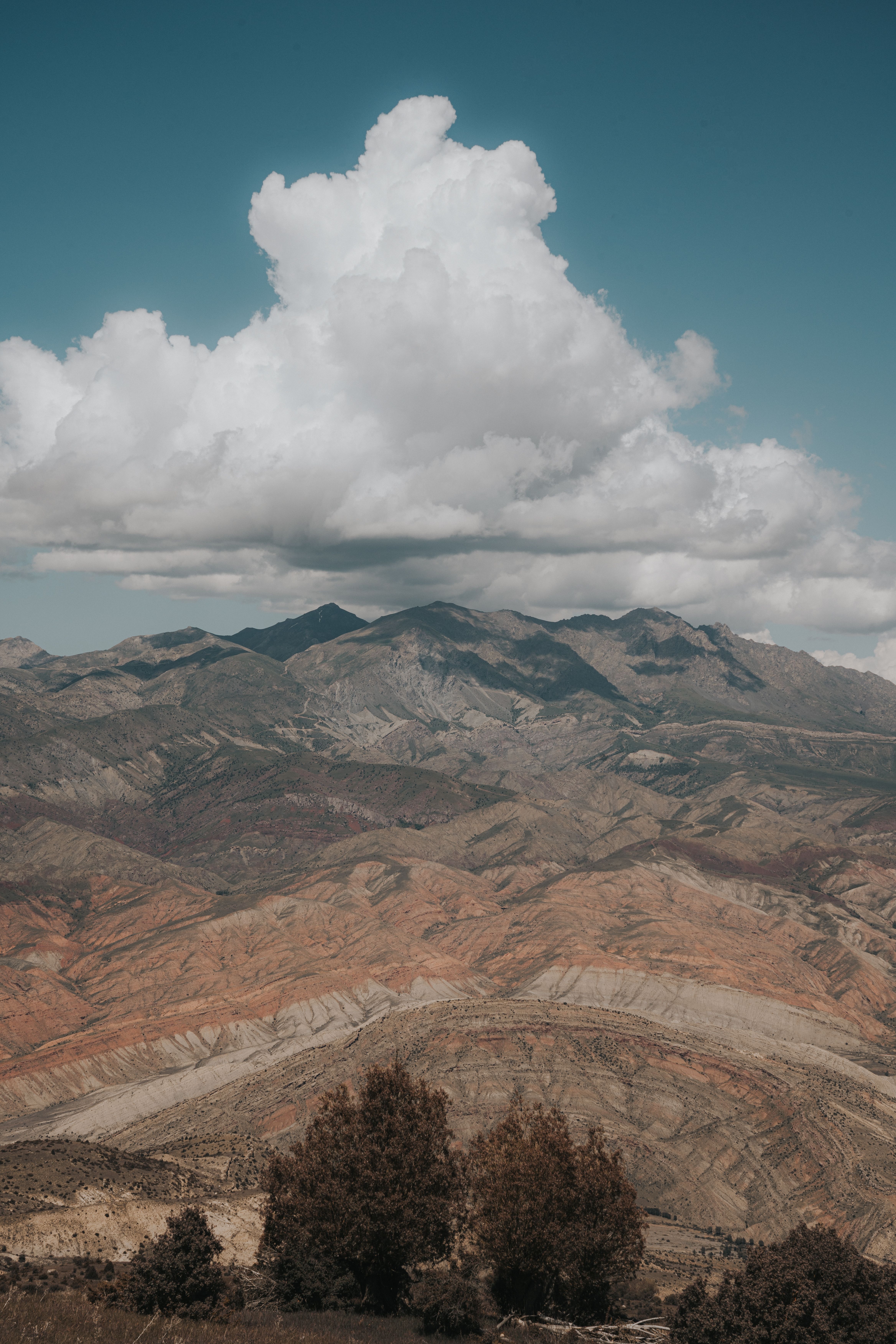 Cloud over Mountain · Free Stock Photo