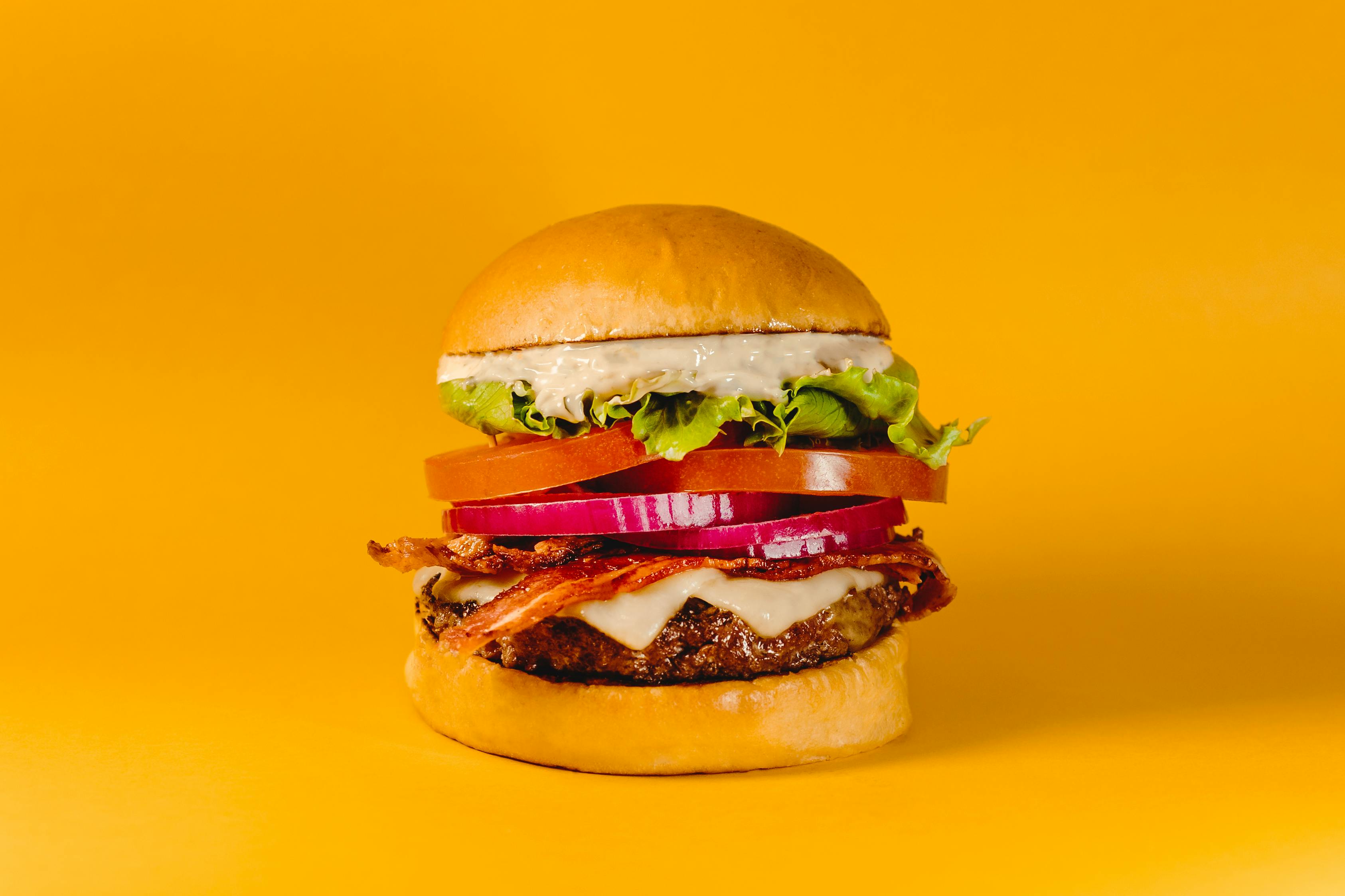 Close up of Cheeseburger · Free Stock Photo