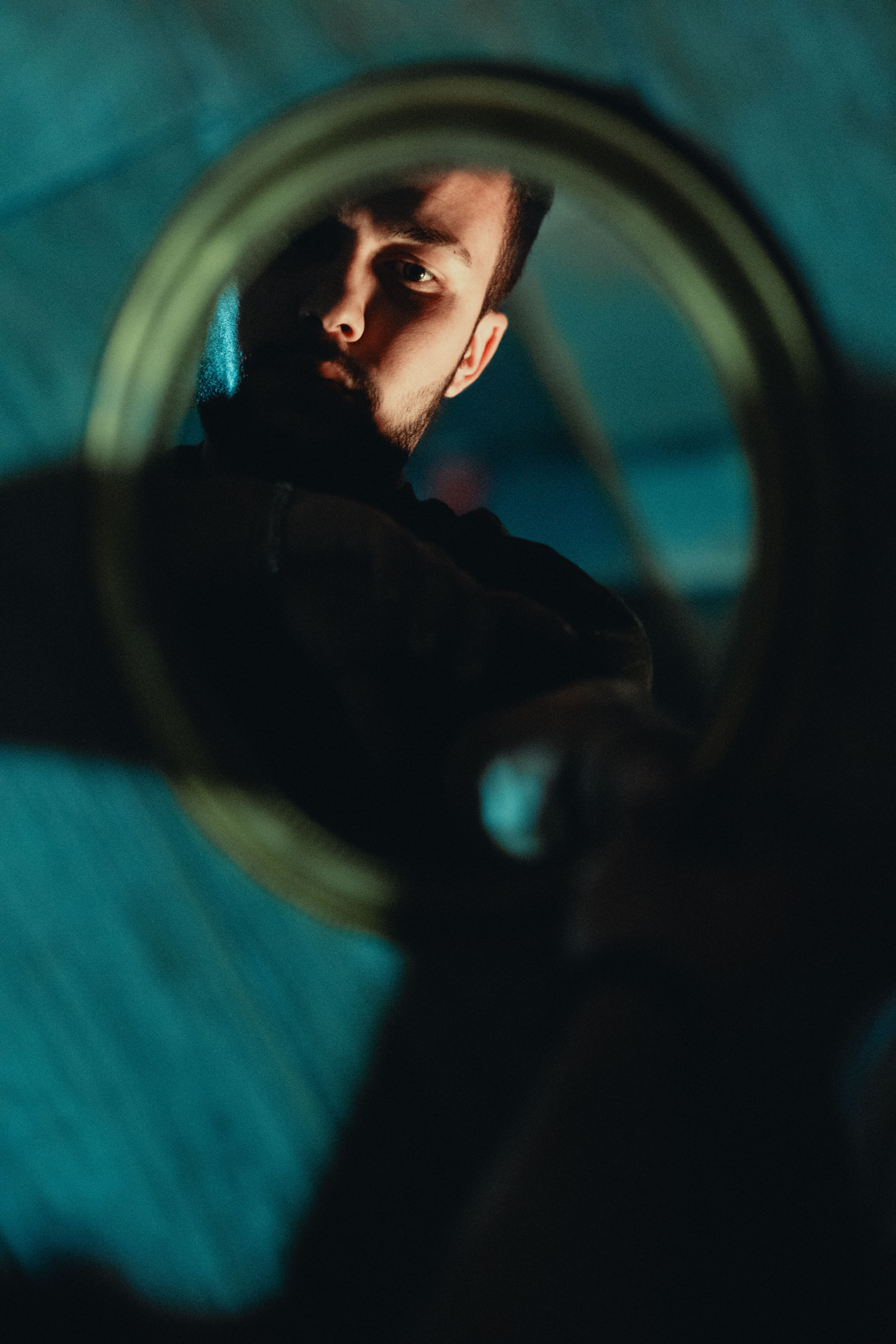 Man Reflection in Mirror · Free Stock Photo