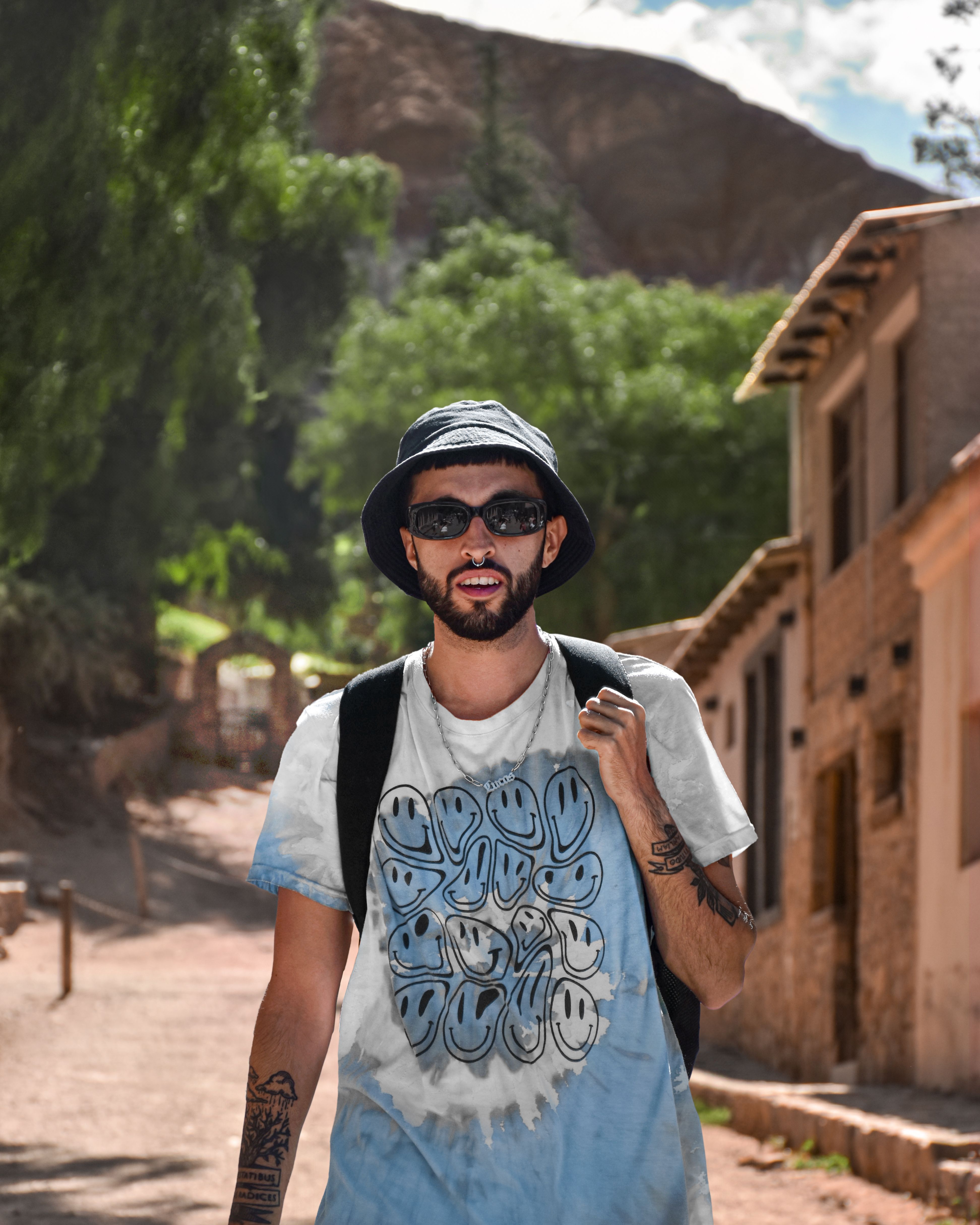 Man in Shades and Bucket Hat · Free Stock Photo