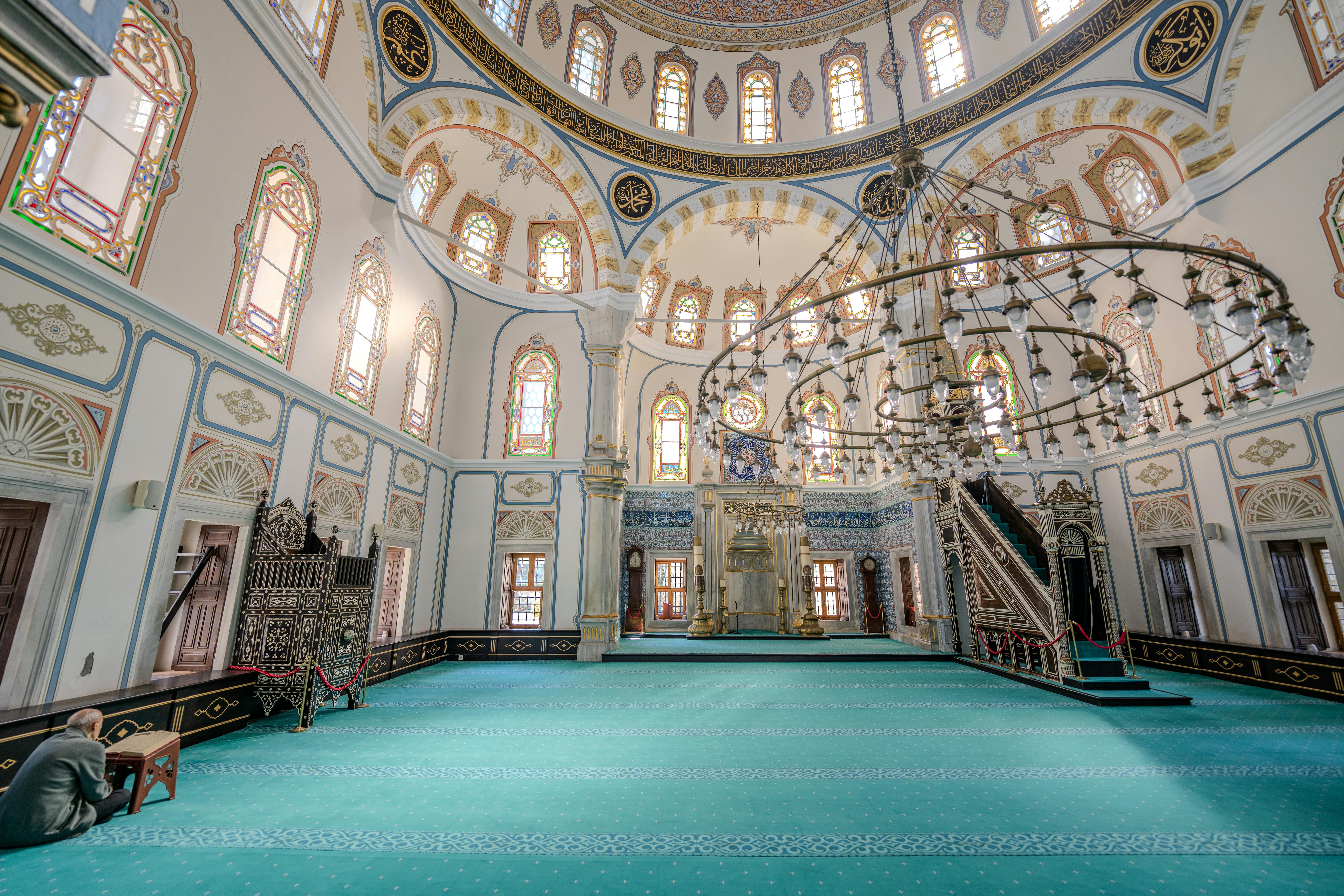 Ornamented Interior of Taksim Mosque · Free Stock Photo