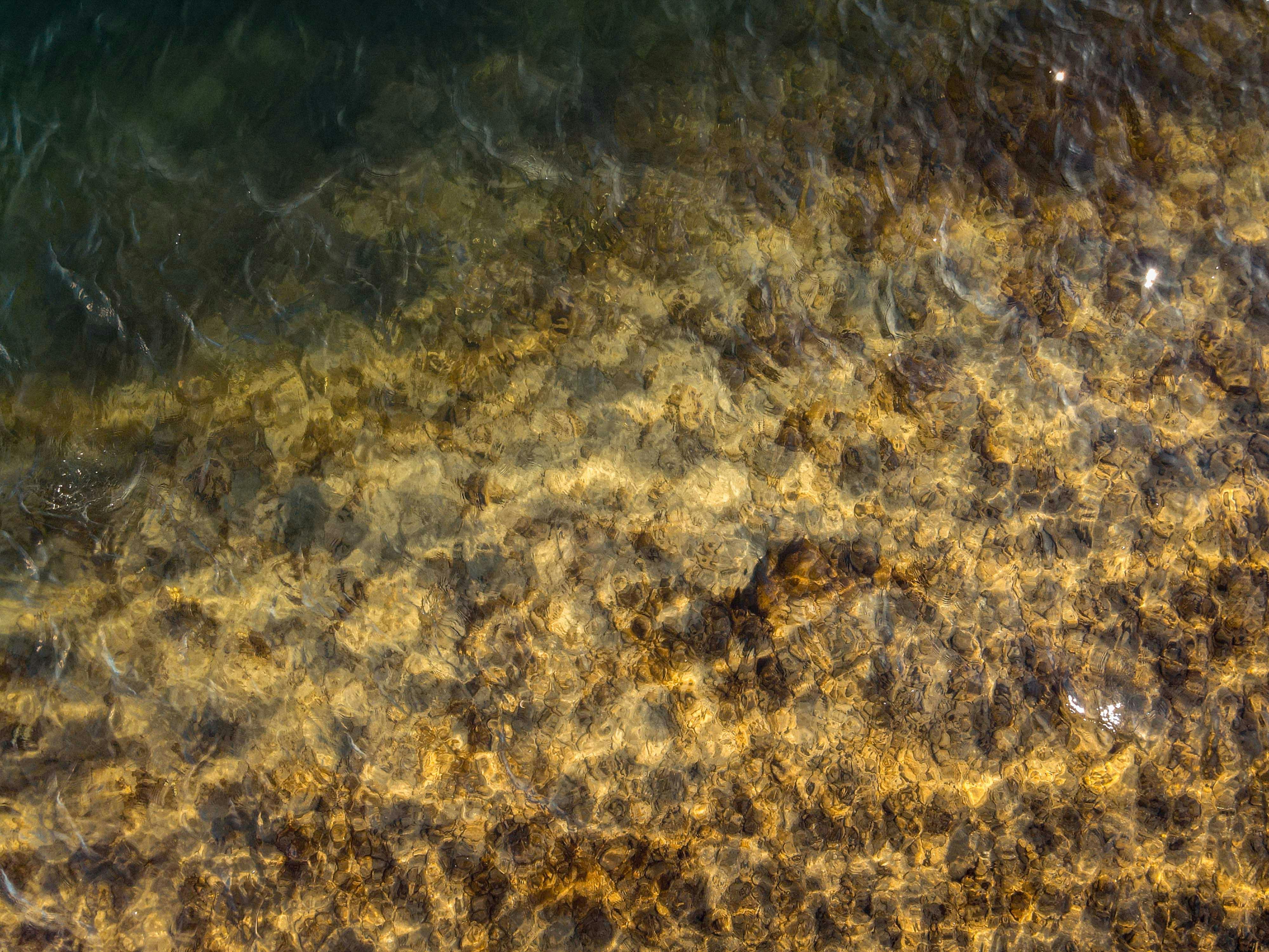 Sand under Shallow Water · Free Stock Photo