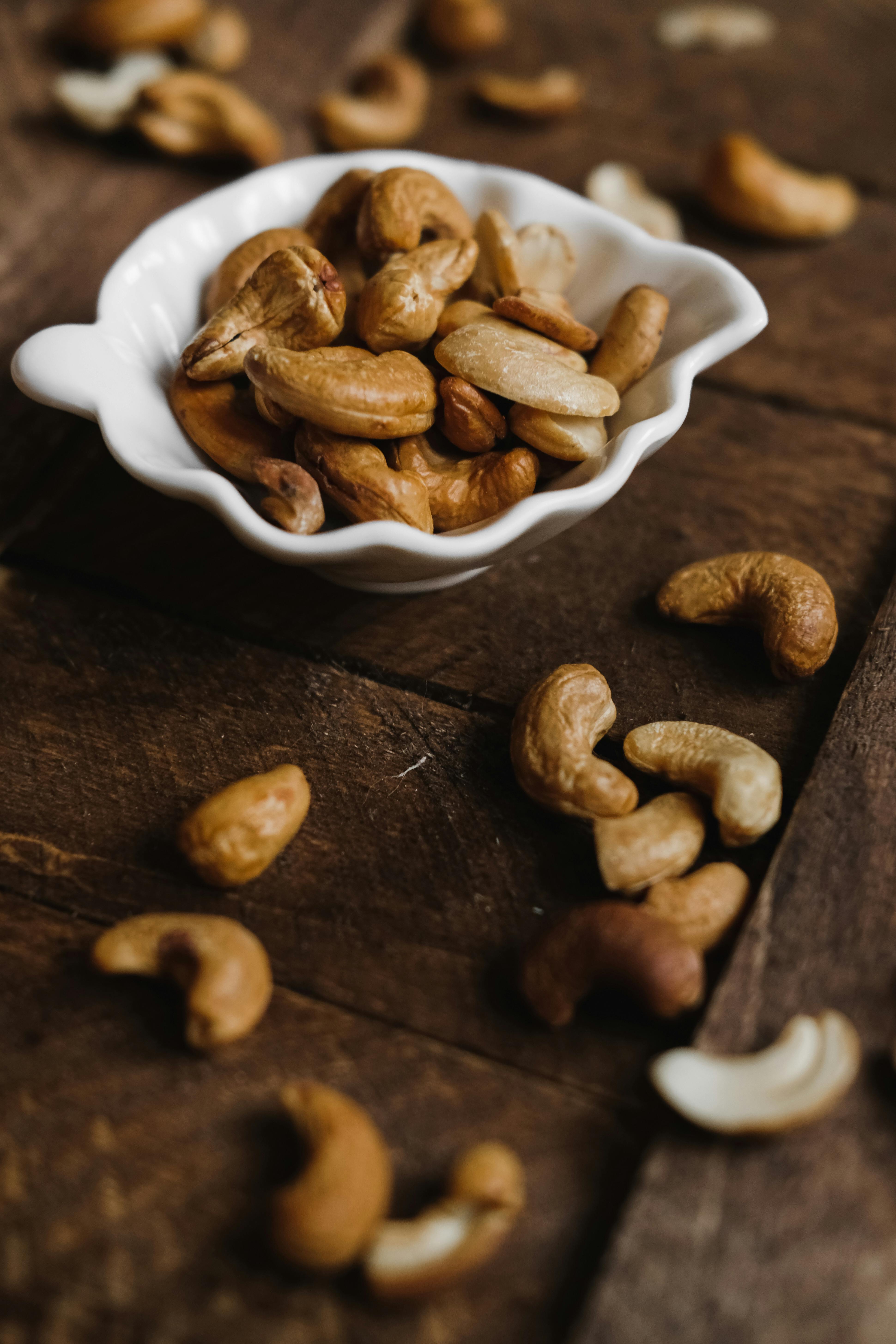 Full Shot of Various Nuts · Free Stock Photo