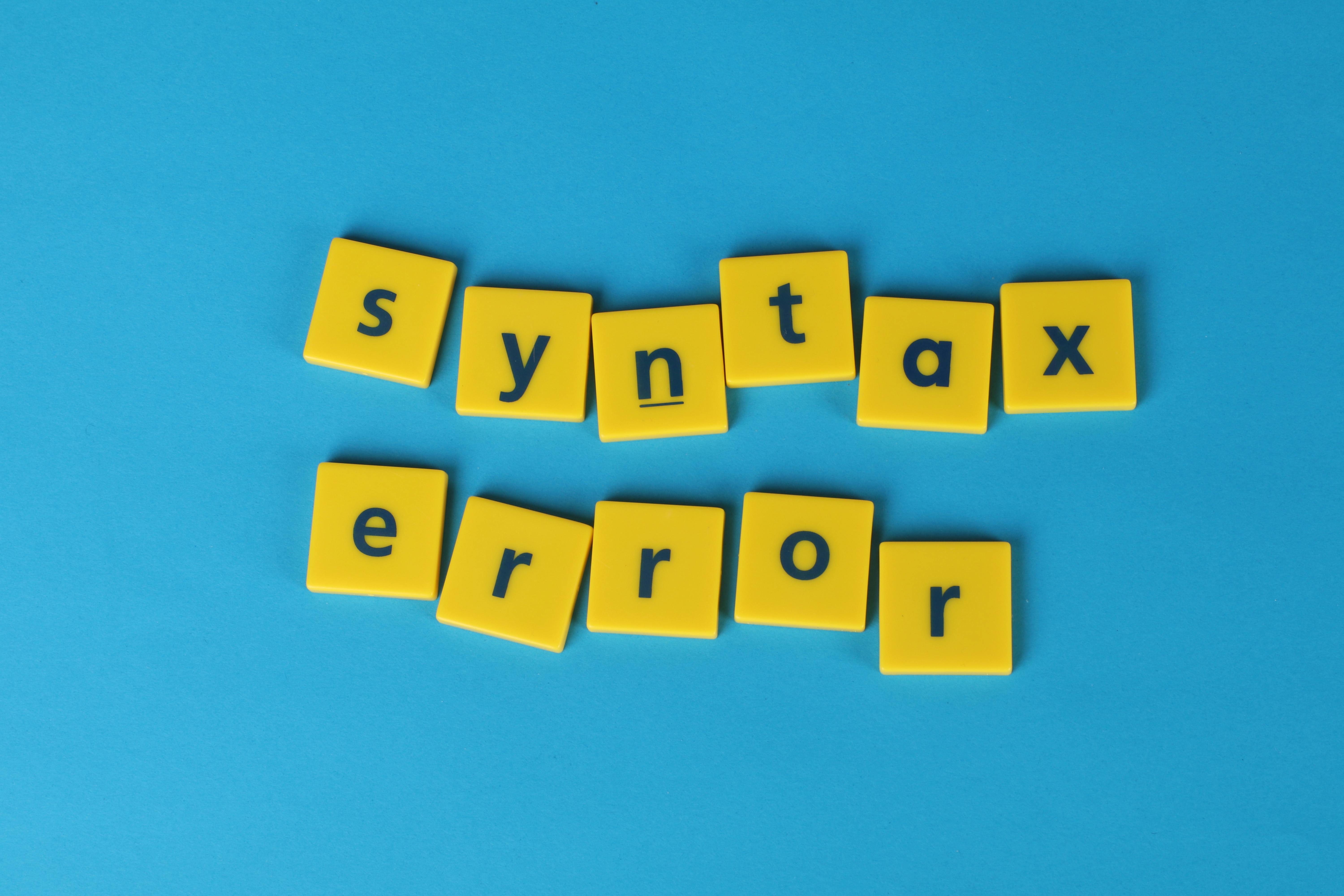 Free stock photo of blue background, syntax error
