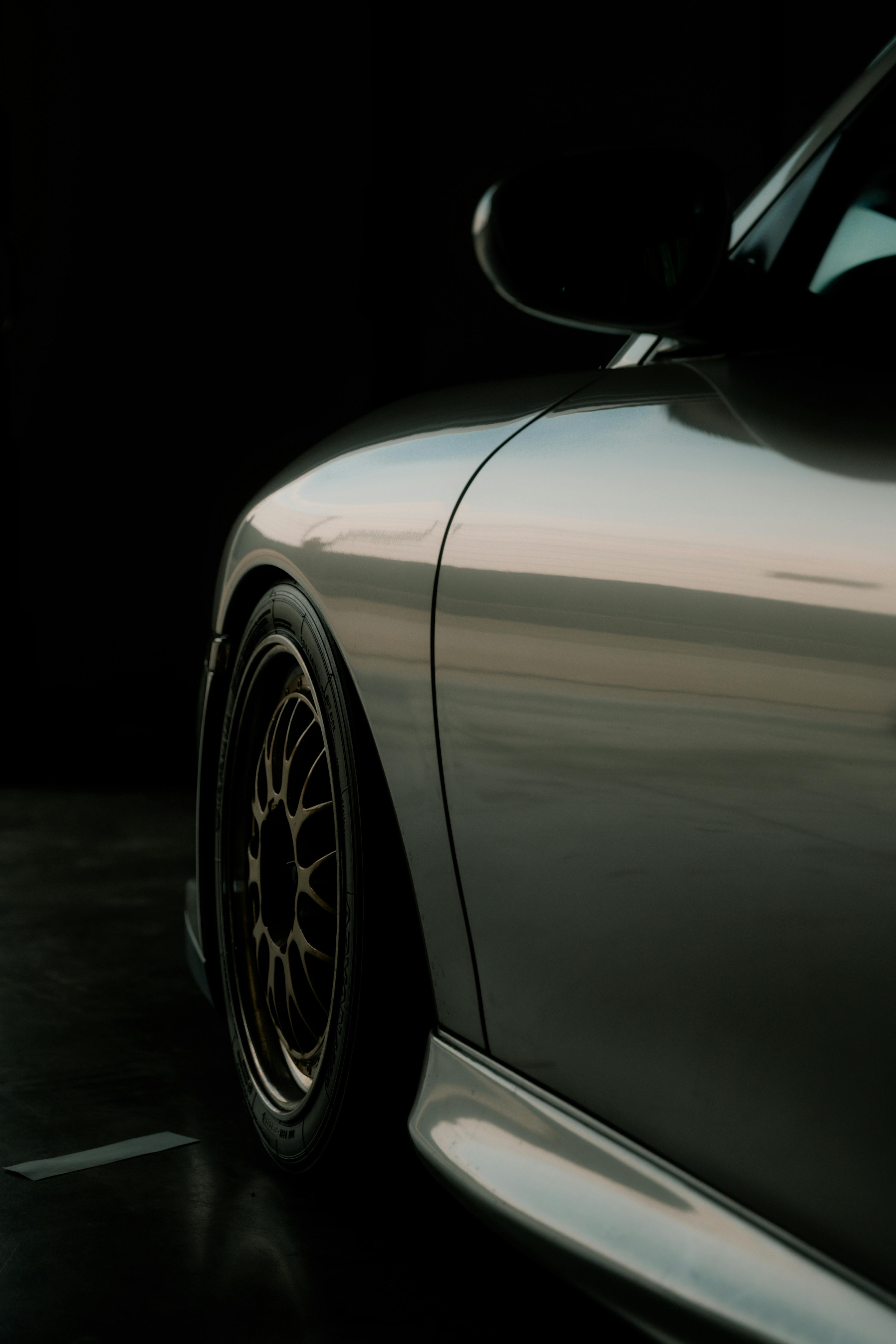 Shiny, Silver Car · Free Stock Photo