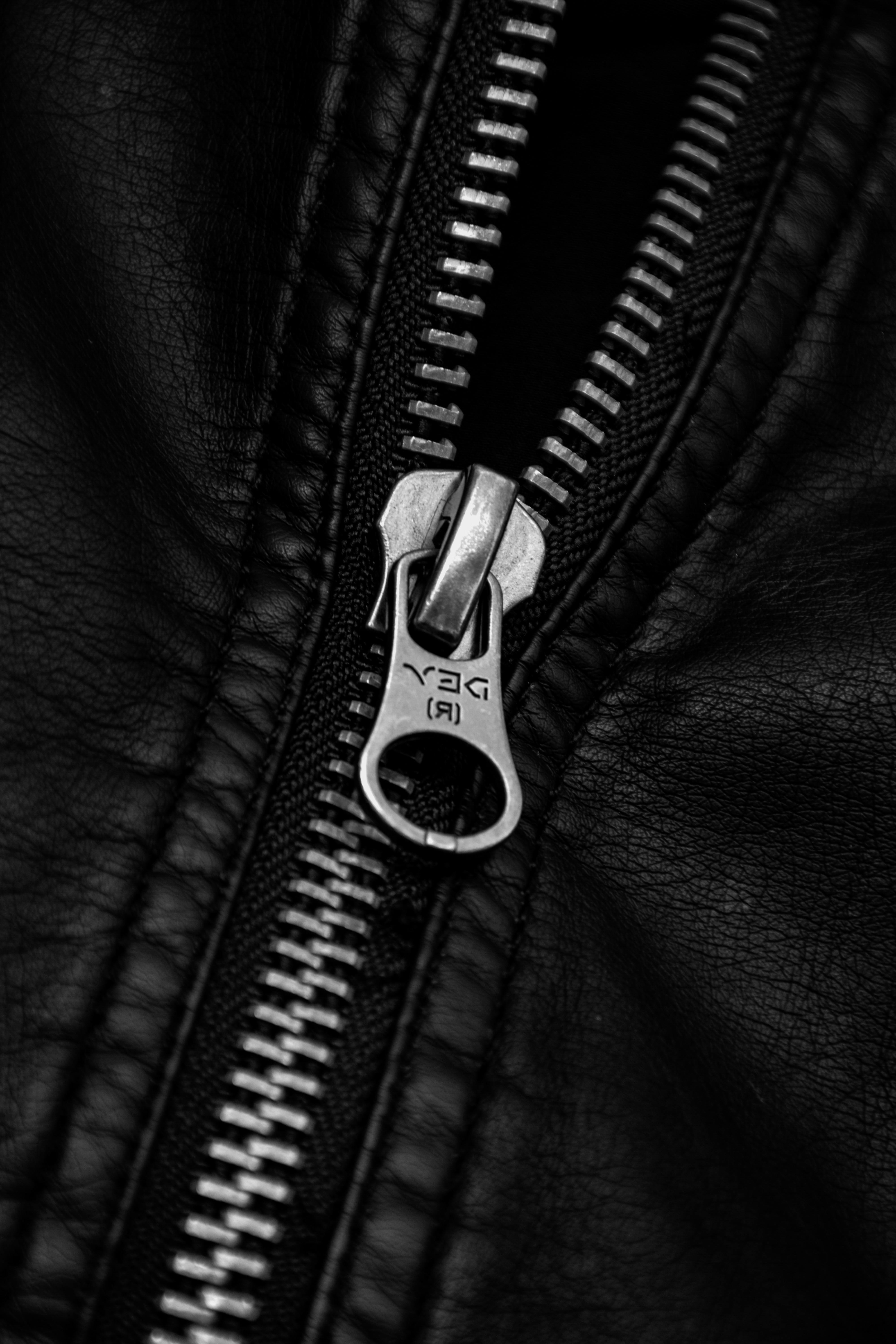 Leather Jacket Zipper · Free Stock Photo