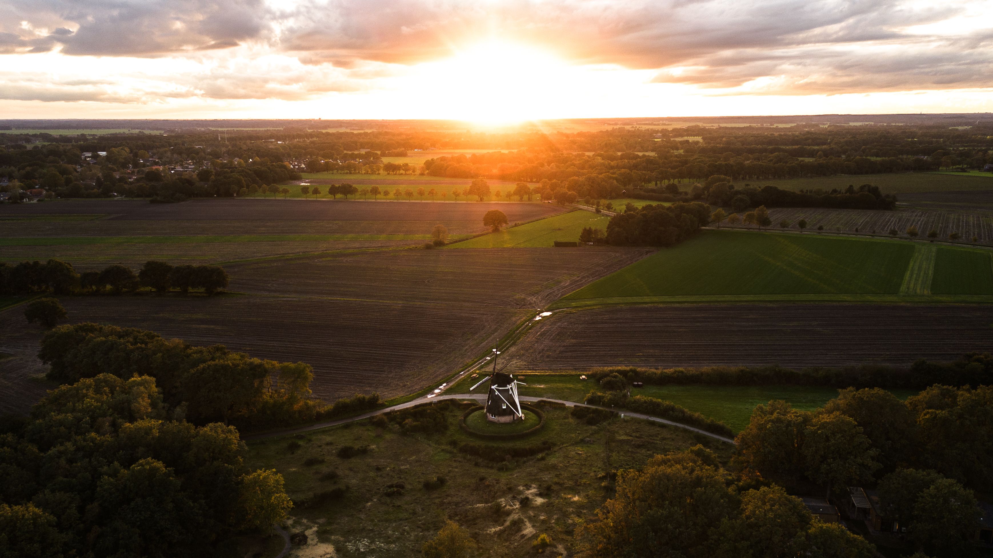 Road Among Fields · Free Stock Photo