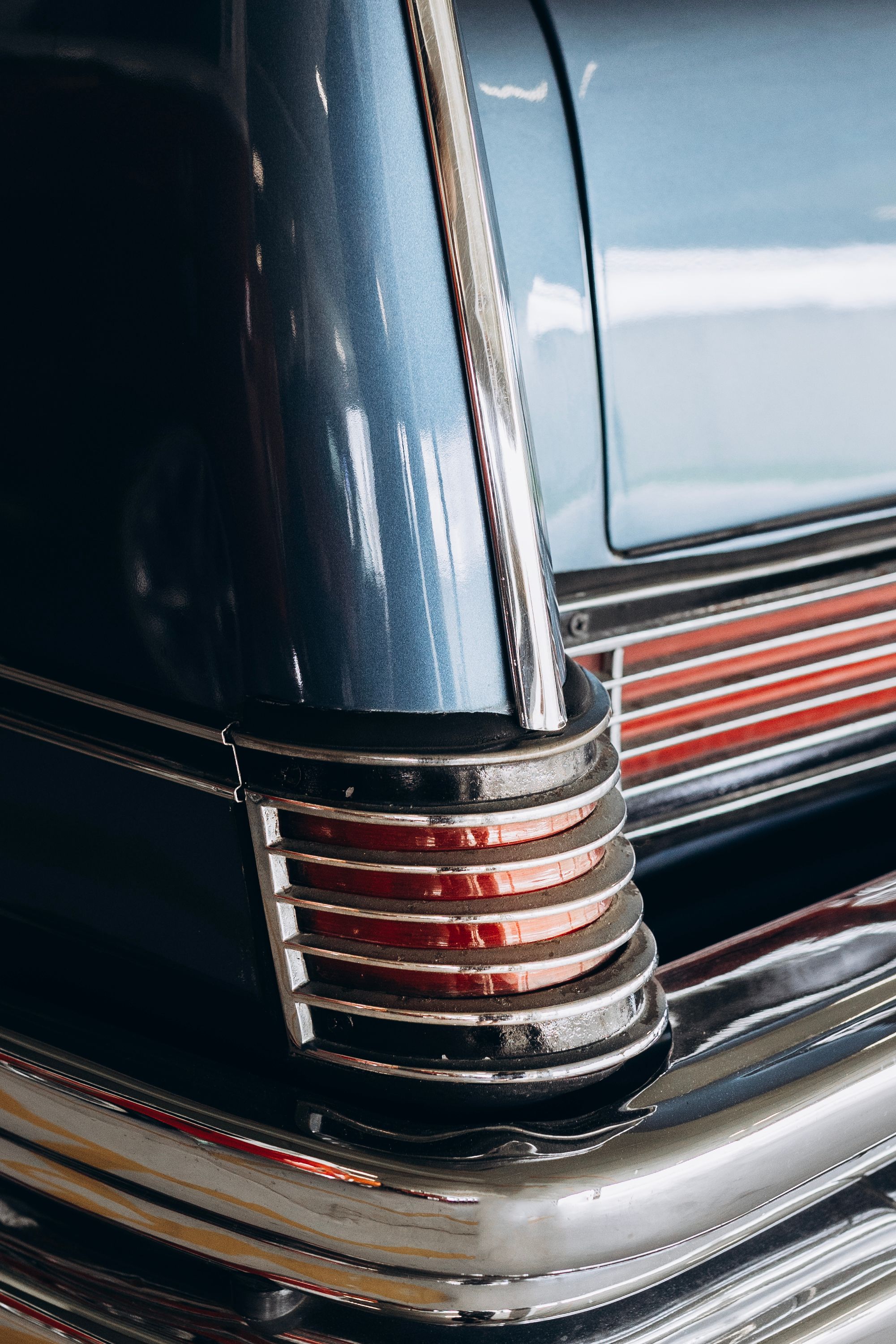 Bumper of a Vintage Car · Free Stock Photo