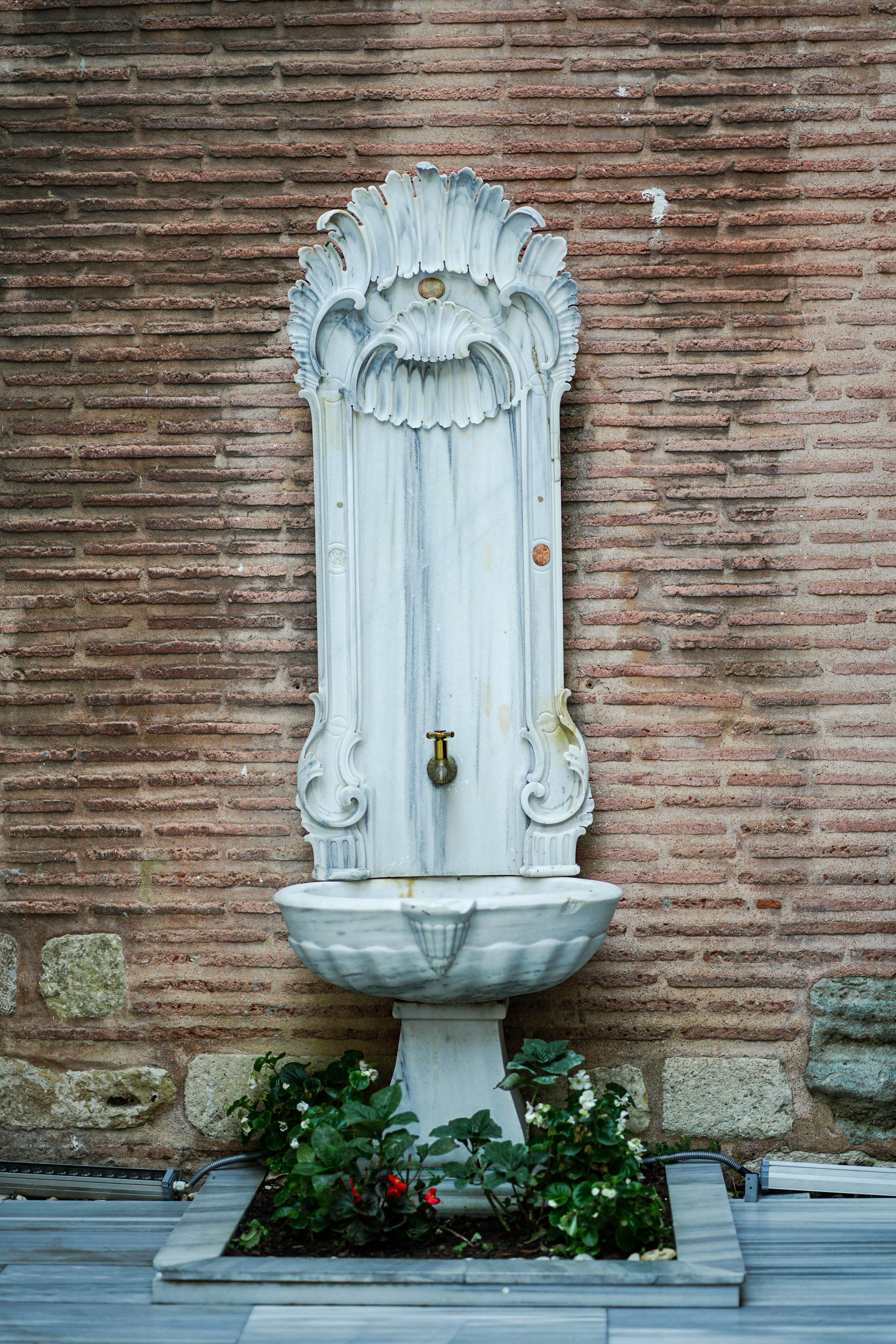 Ancient Fountain on a Street · Free Stock Photo