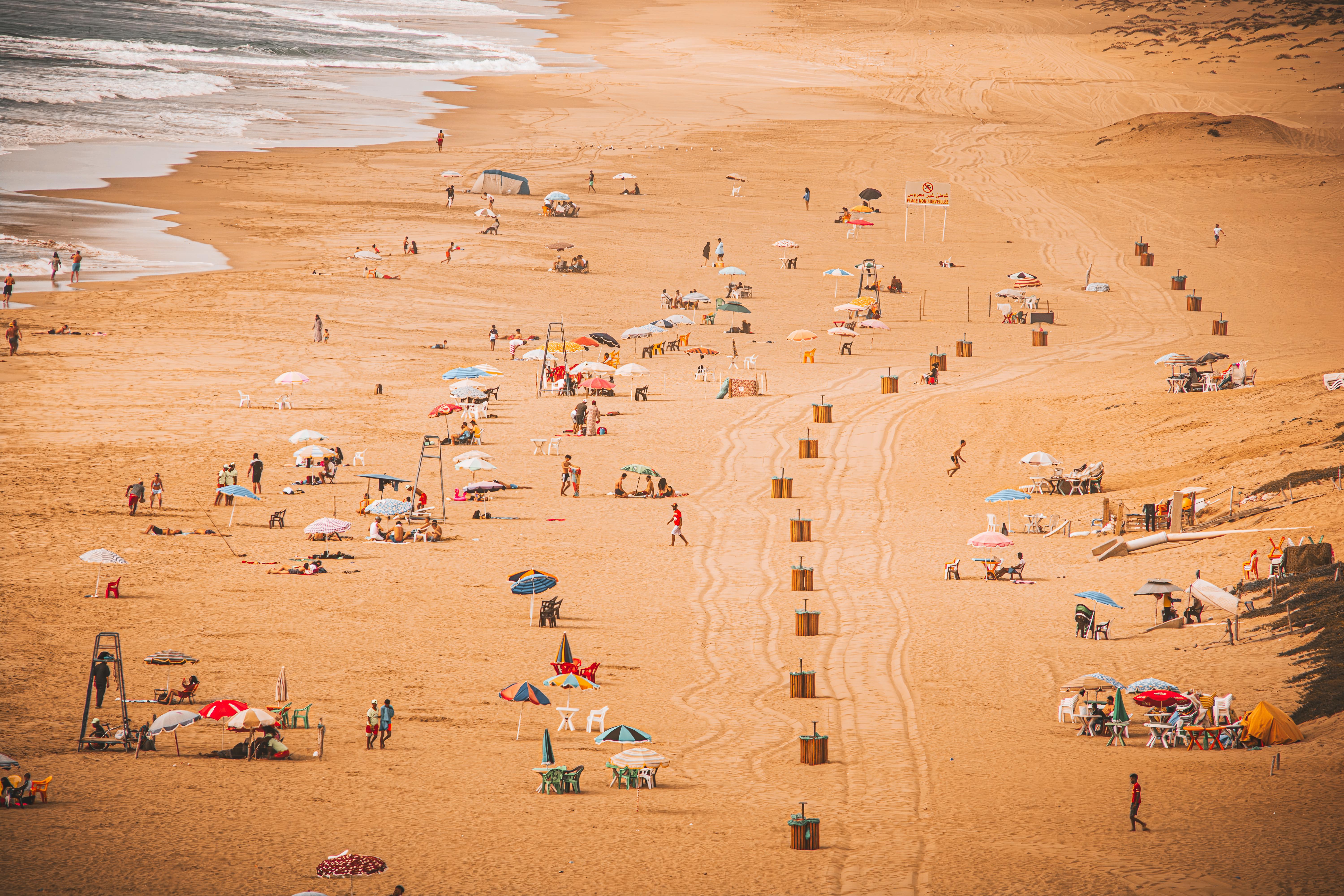 Birds Eye View of Beach · Free Stock Photo