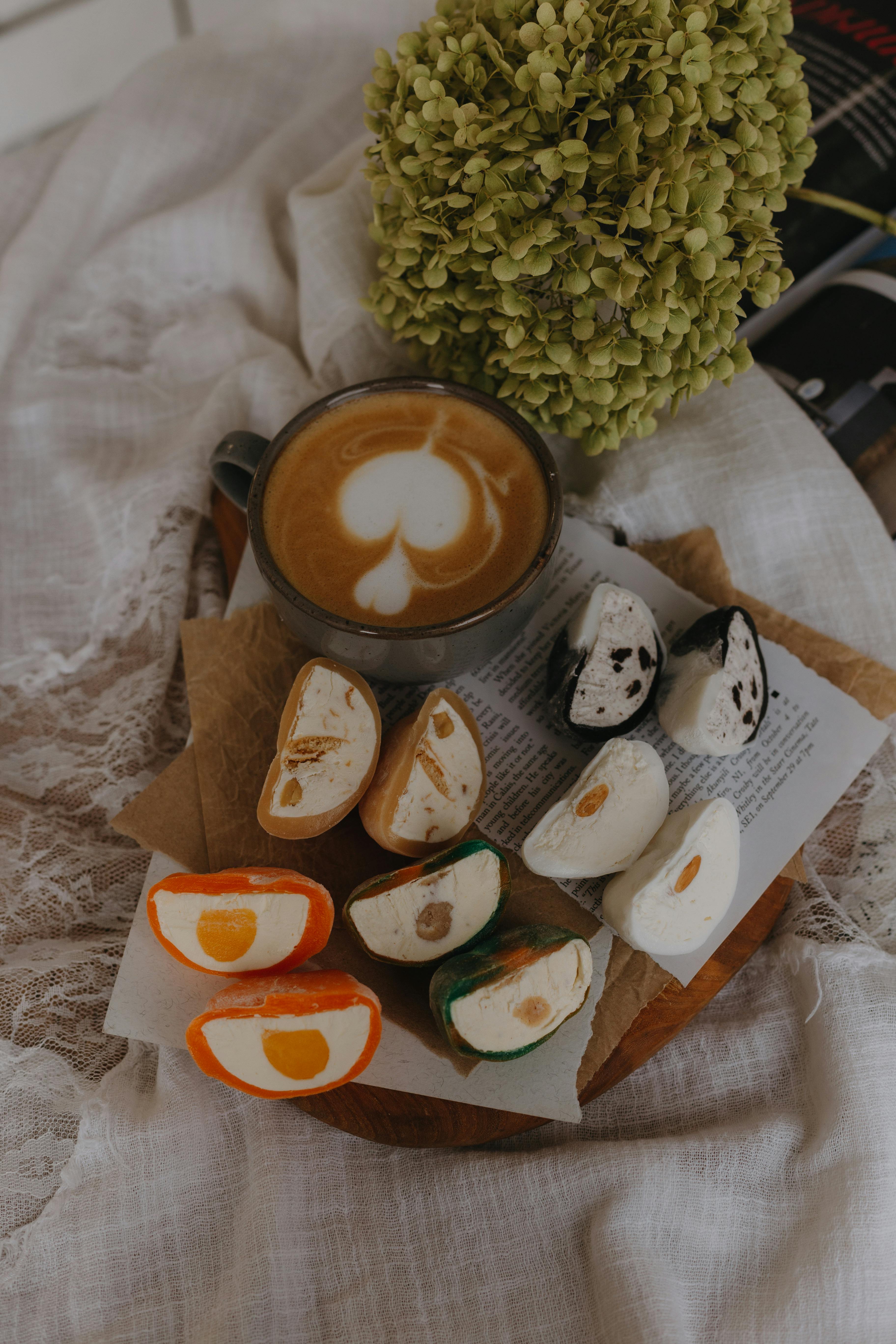 Mochi and Coffee · Free Stock Photo