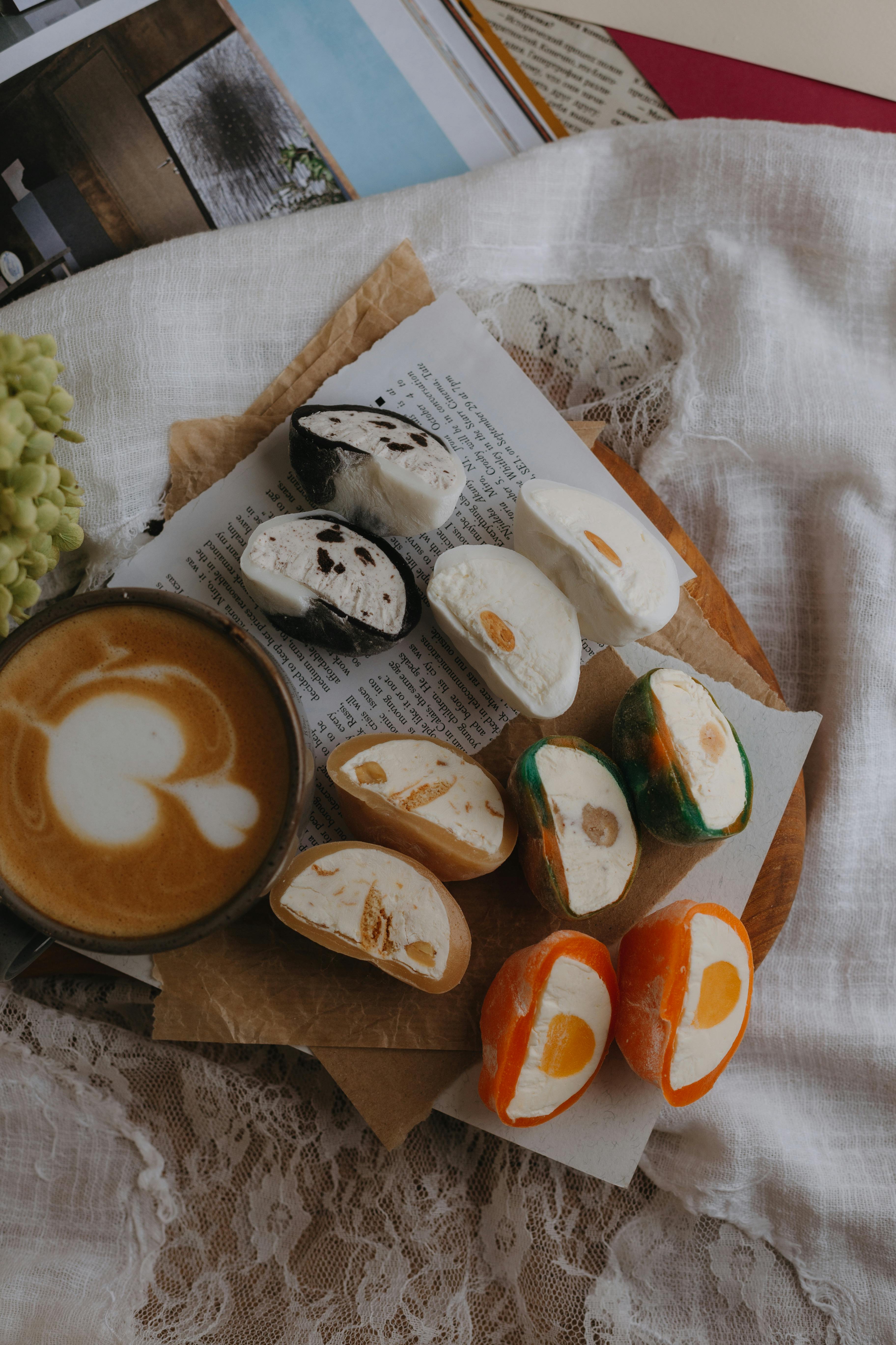 Coffee and Mochi · Free Stock Photo