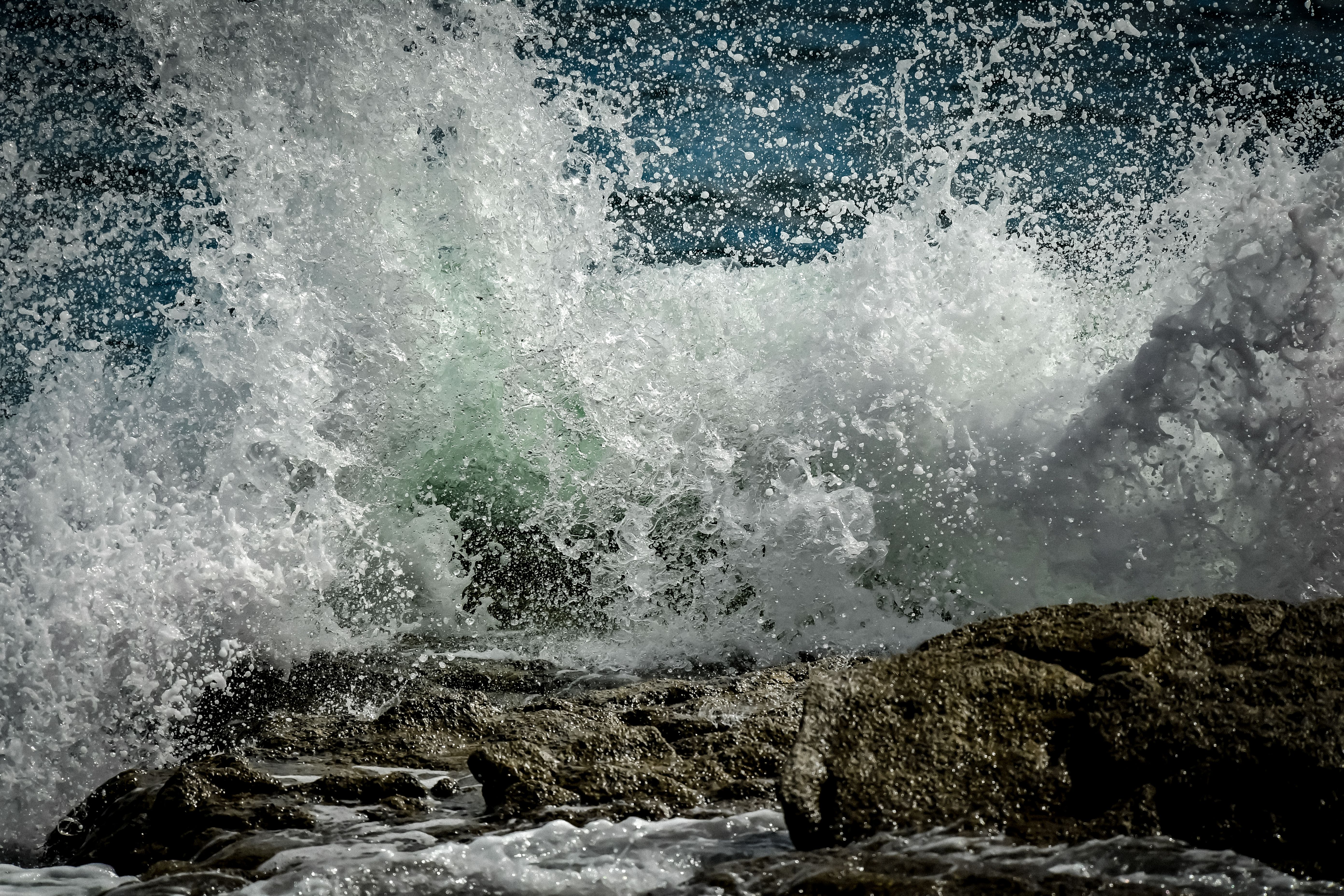 Splashing Sea Wave · Free Stock Photo
