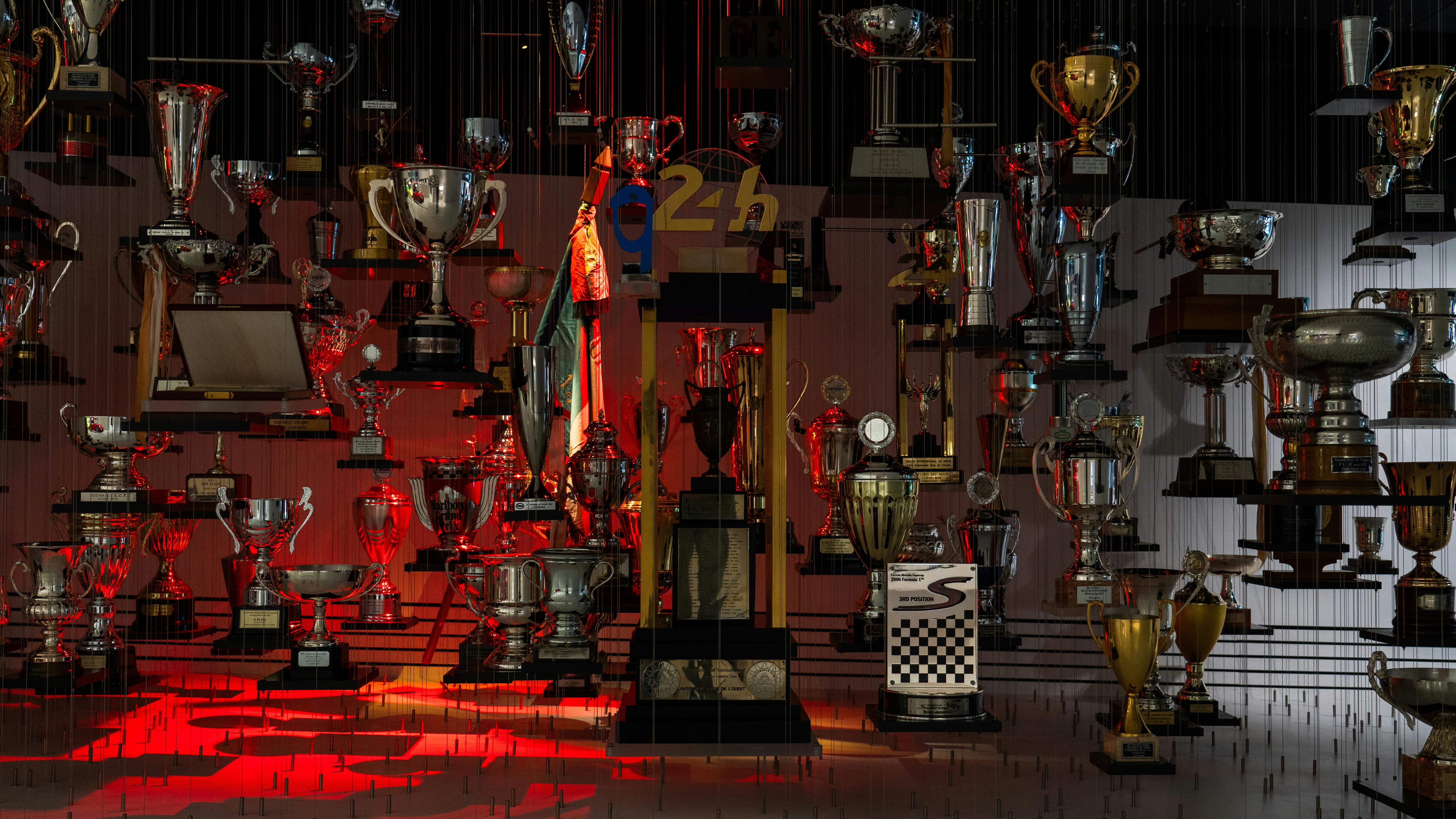 Collection of Motorsport Trophies · Free Stock Photo