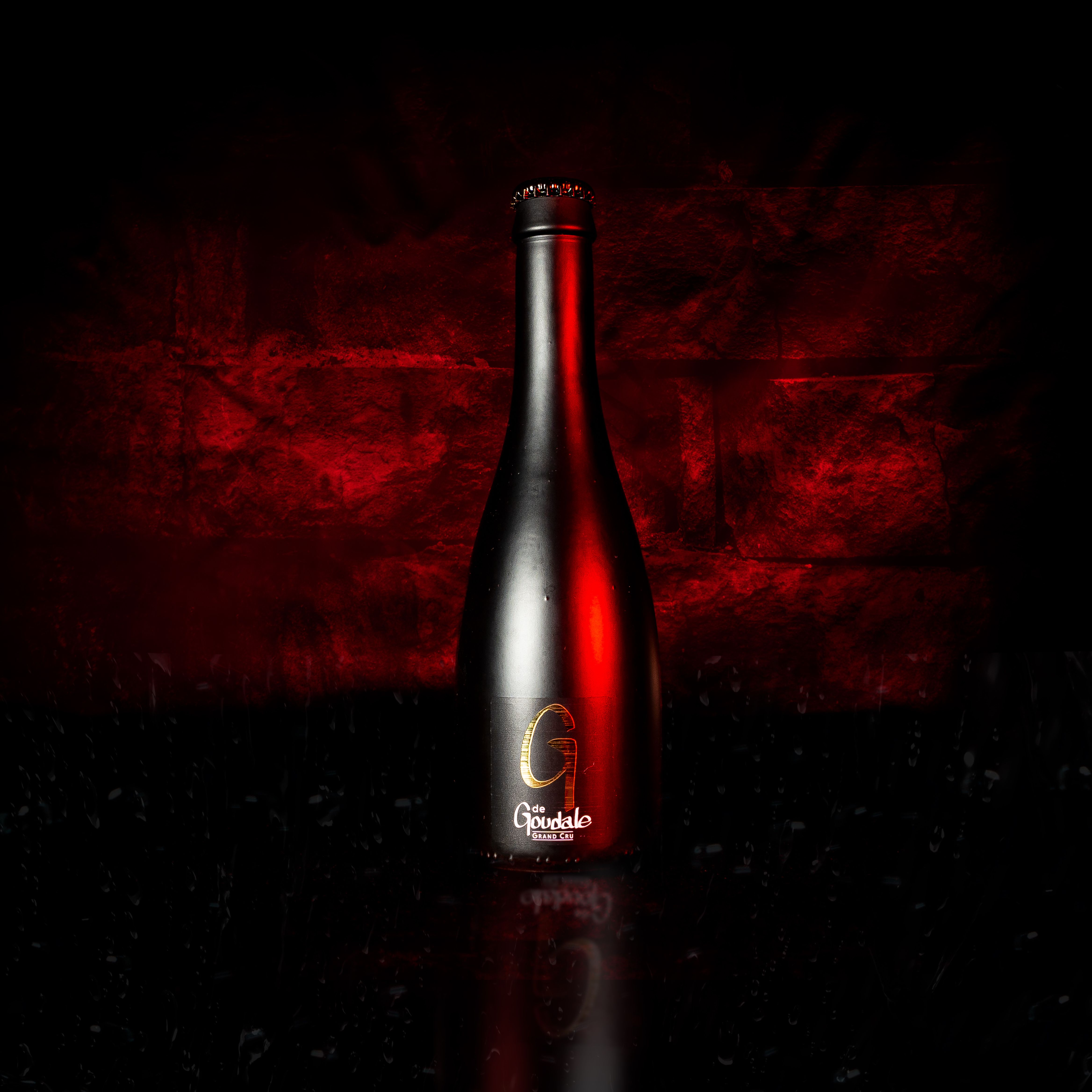 View of a beer bottle during a product photography shooting. · Free ...