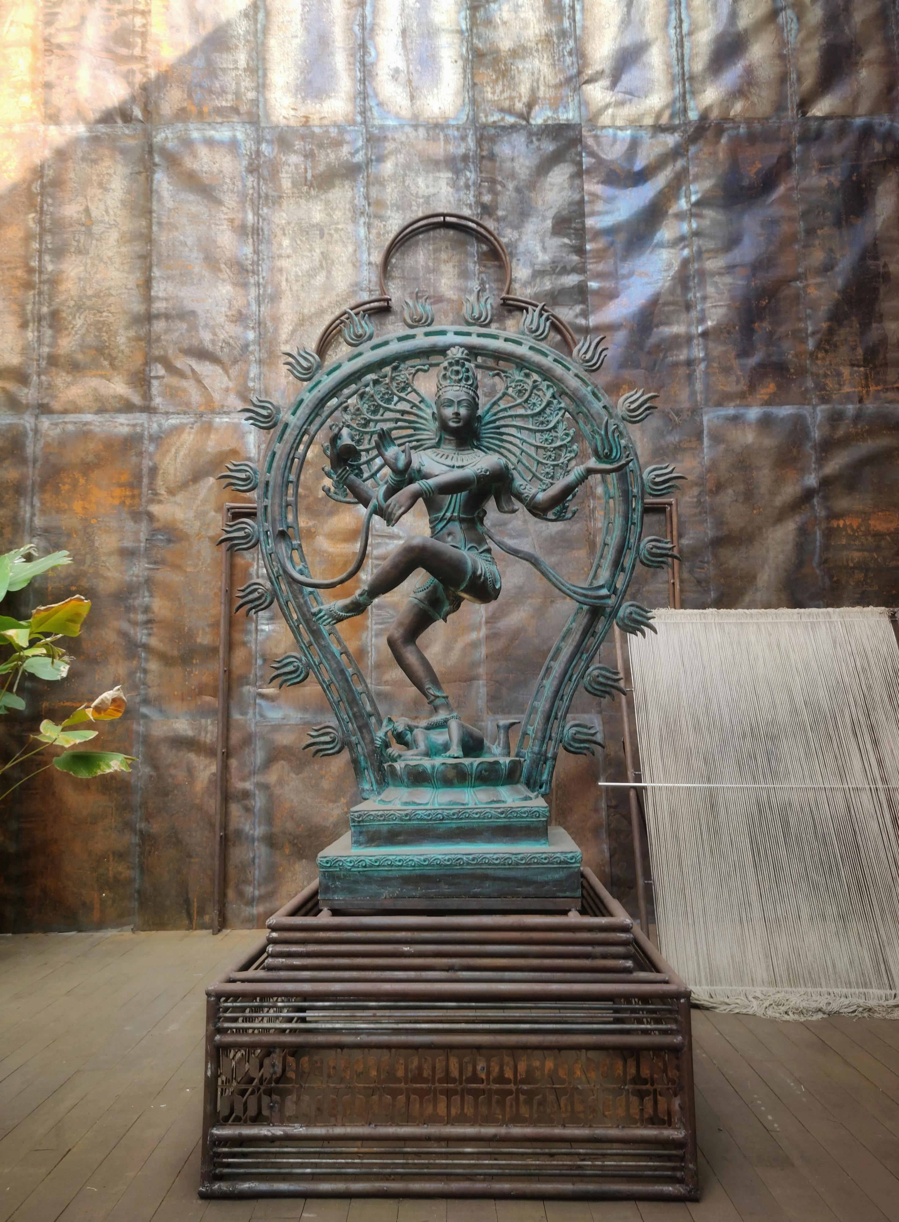 Statue of Hindu God Lord Natesa · Free Stock Photo