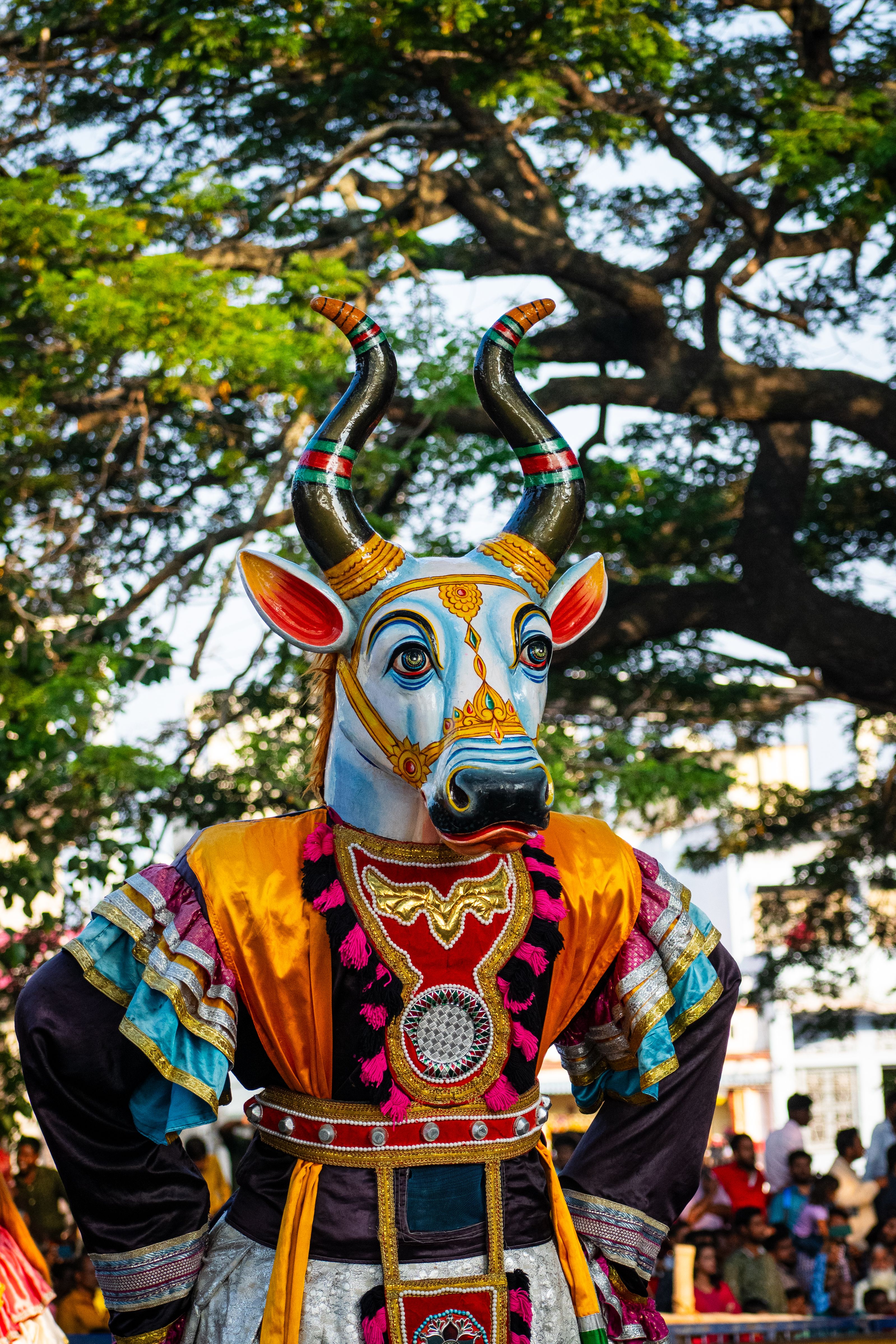 Horse with Horns Costume · Free Stock Photo