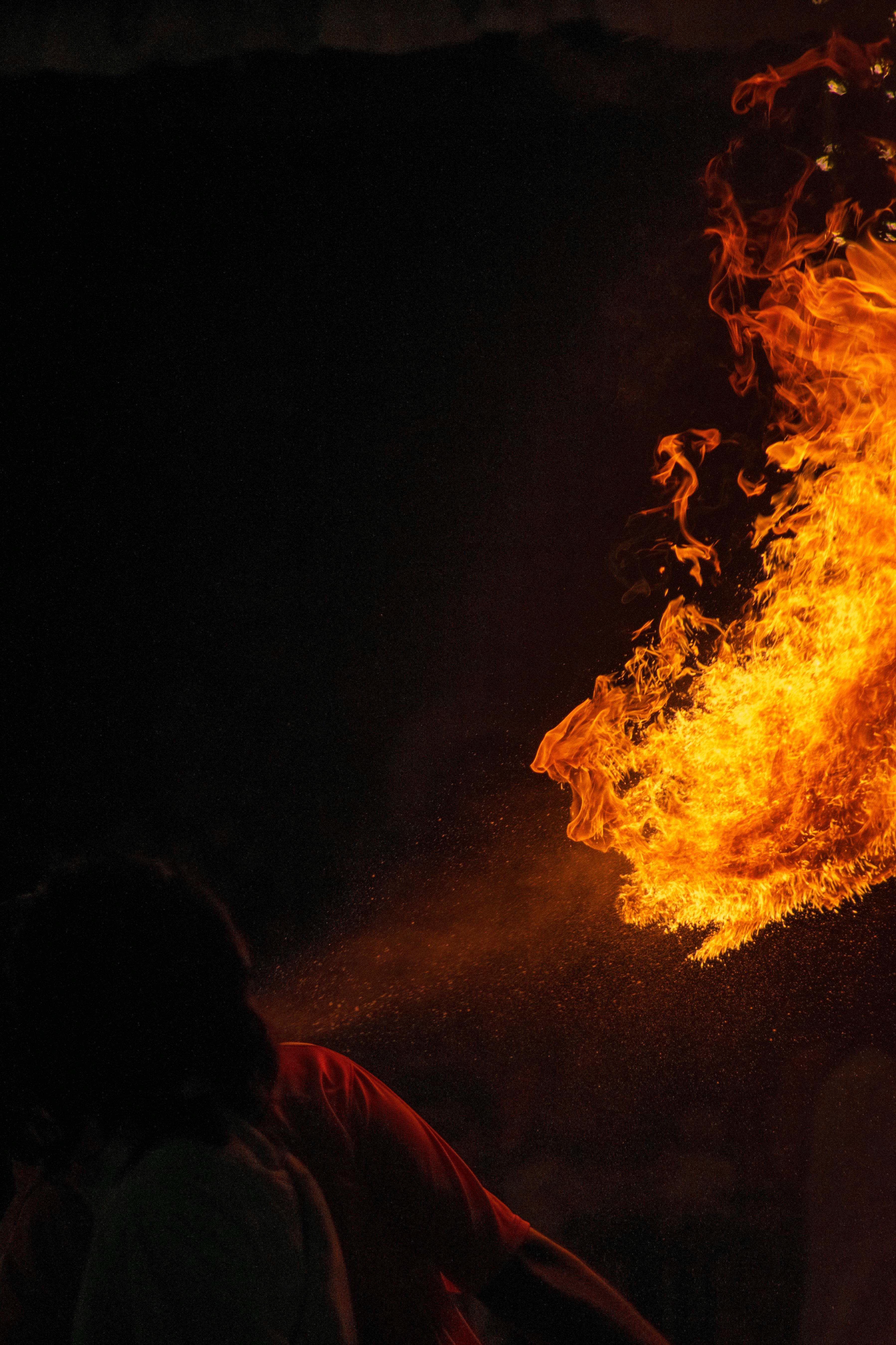 Photo gratuite de brûler, chaleur, énergie, feu, flamme, illuminé ...