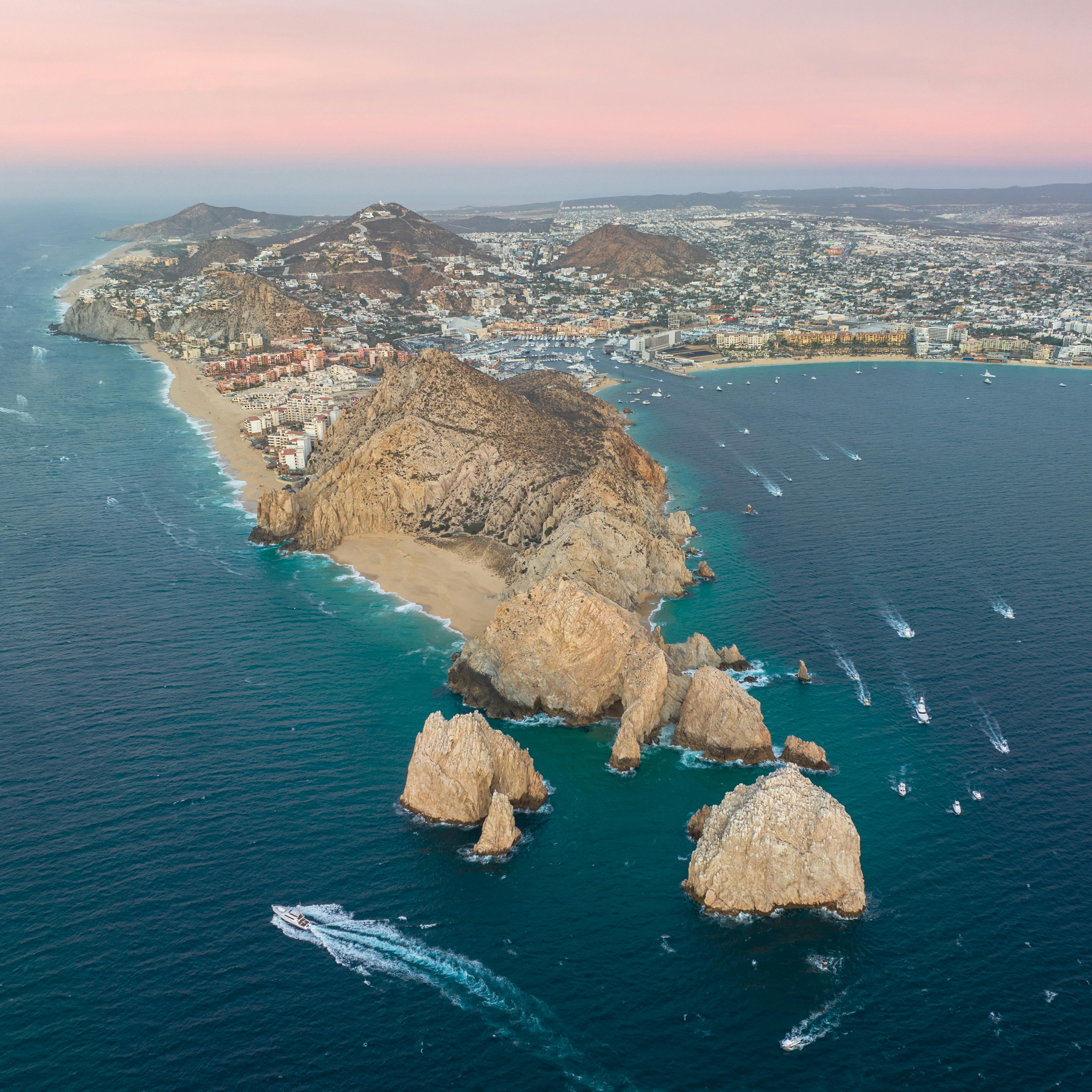 Aerial view of cabo san lucas, mexico · Free Stock Photo