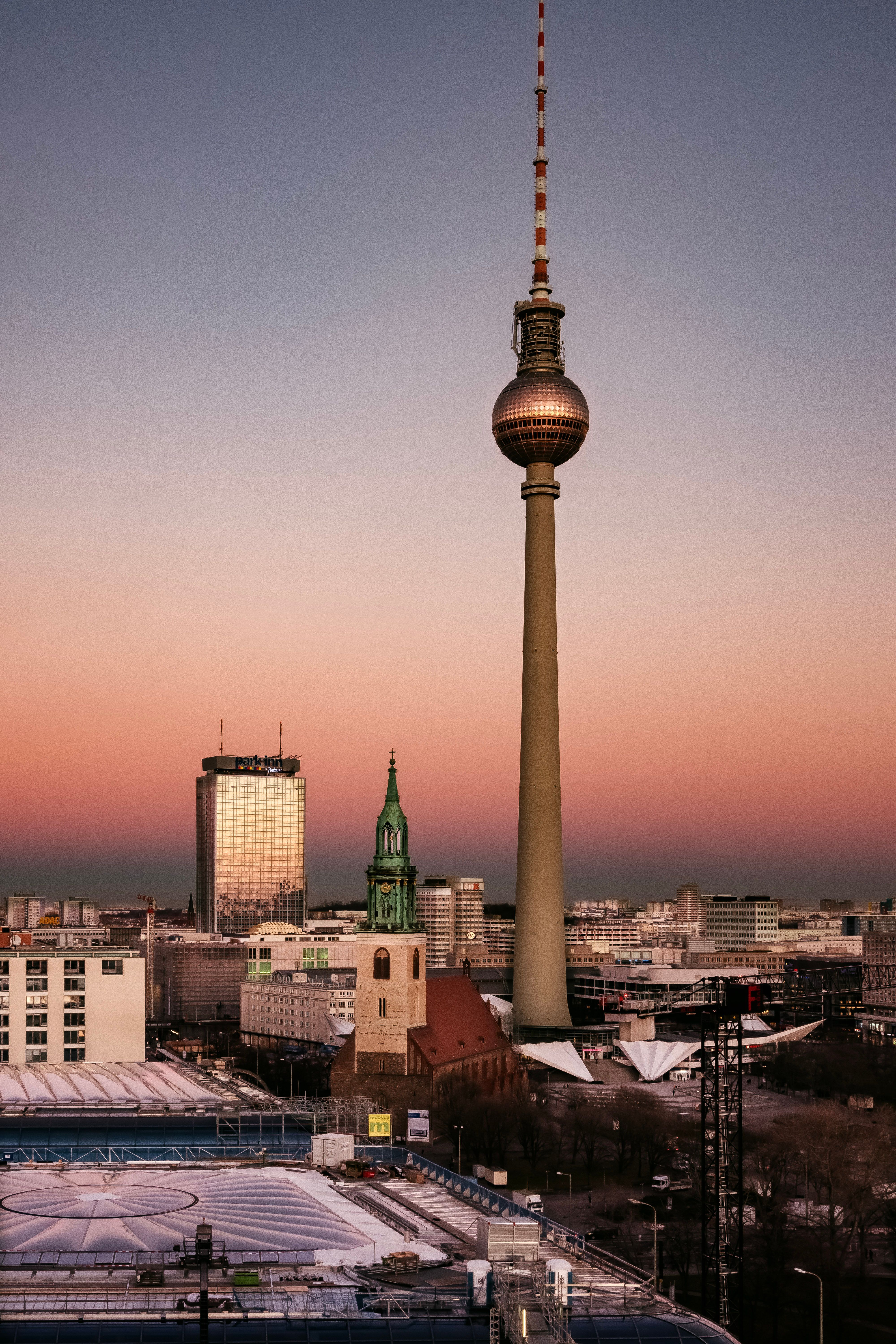 Berlin Cityscape at Dusk · Free Stock Photo