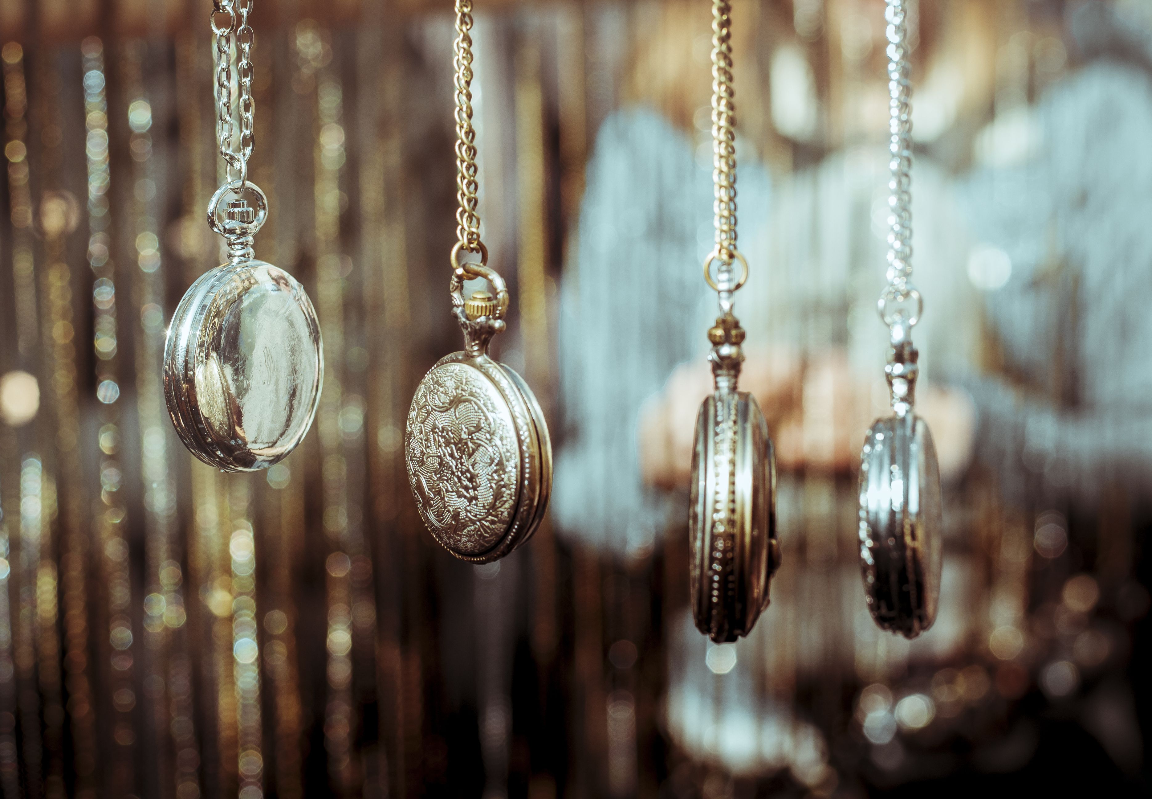Close-up of Silver Necklace on Woman Neck · Free Stock Photo