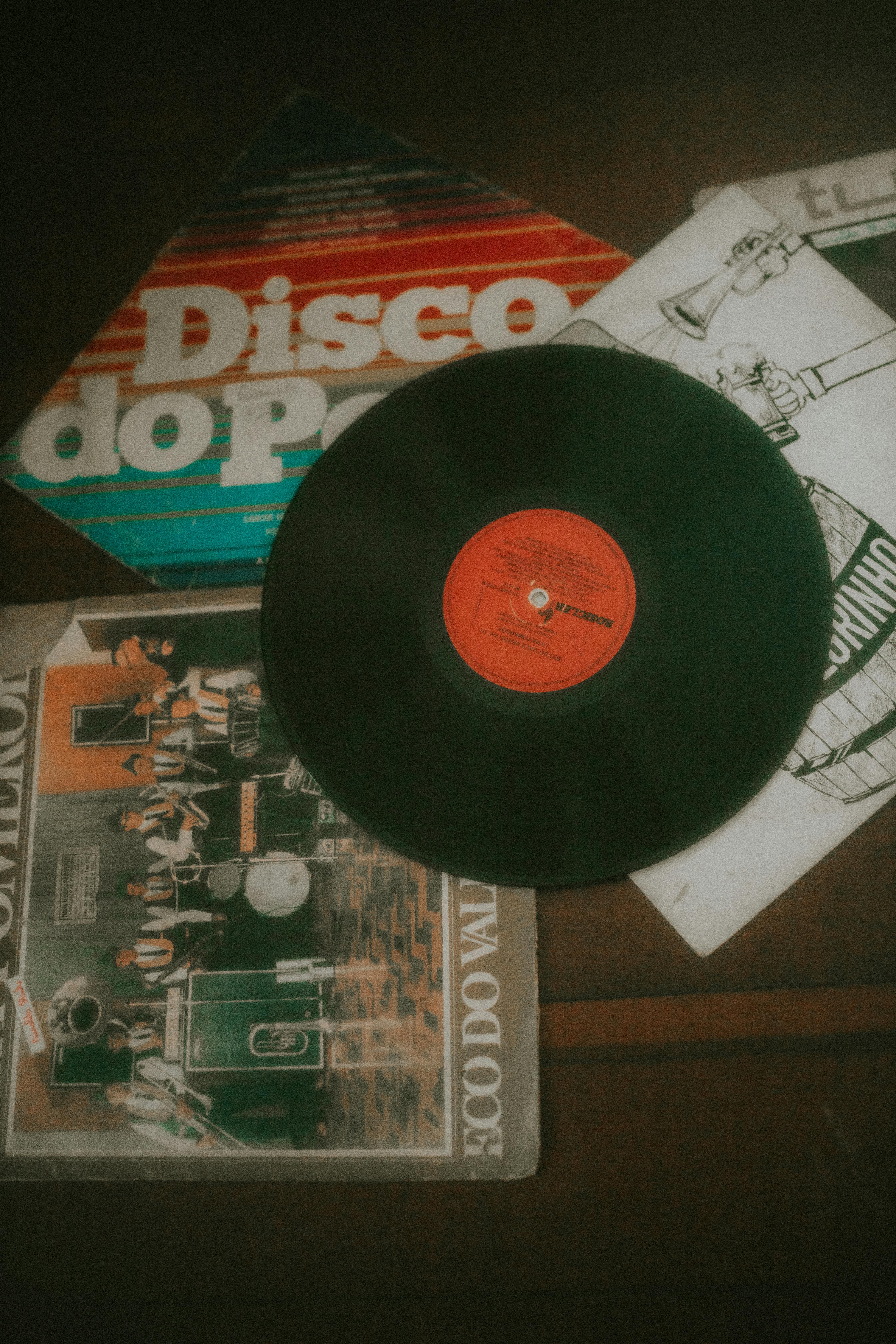 Various Vinyl Records · Free Stock Photo