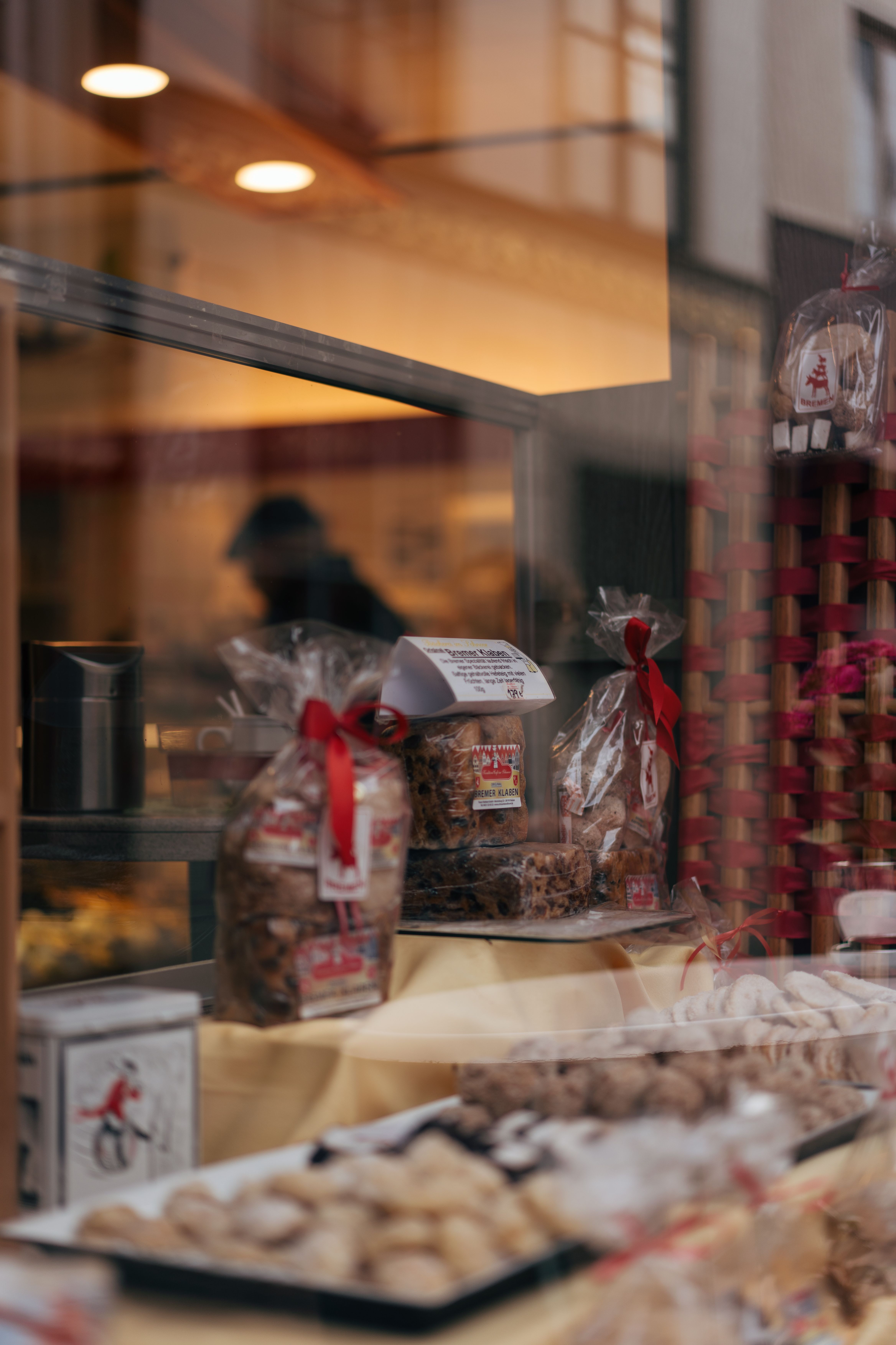 Cookies on Trays in Showcase · Free Stock Photo