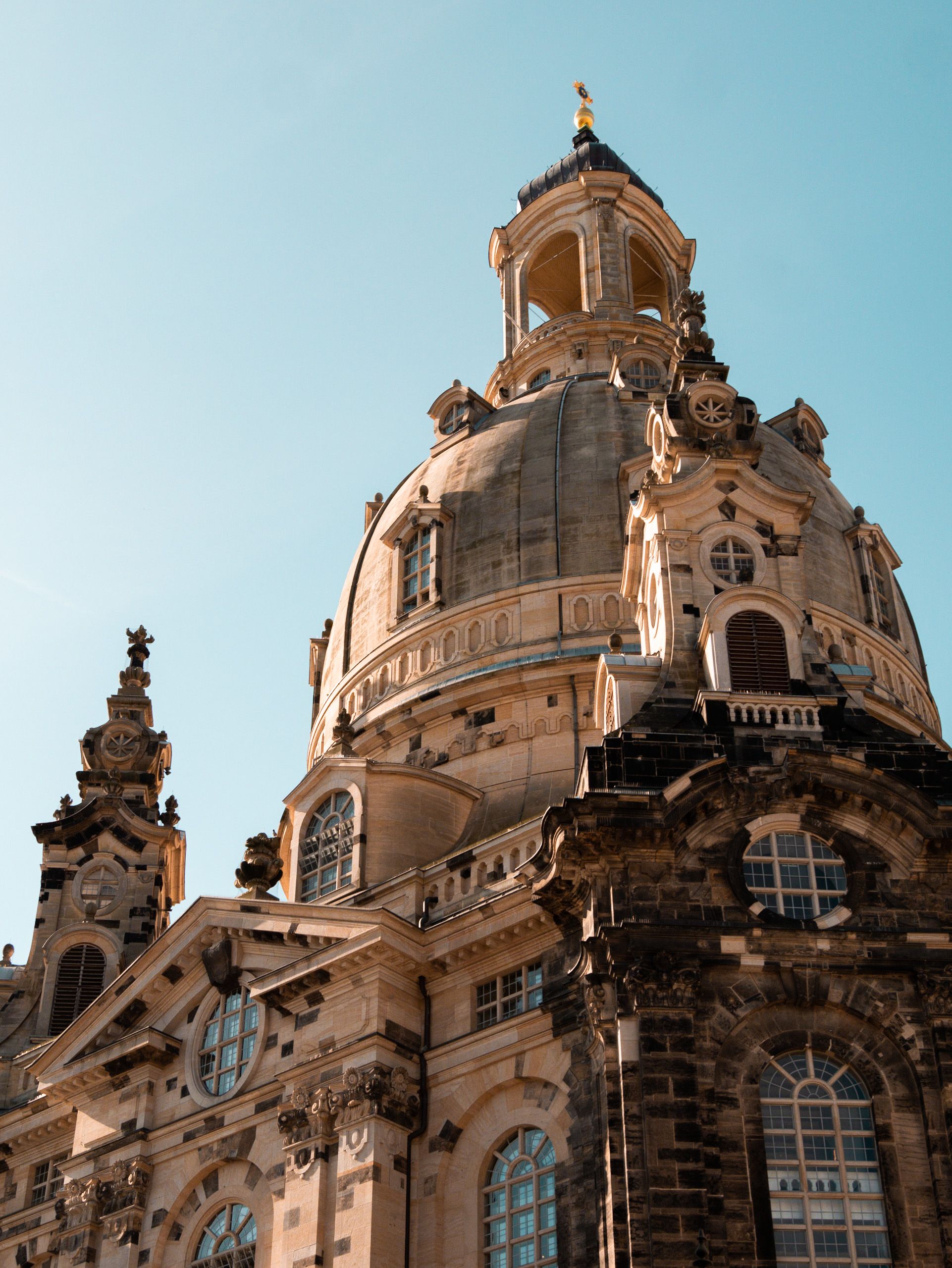 Dome of the Frauenkirche in Dresden · Free Stock Photo