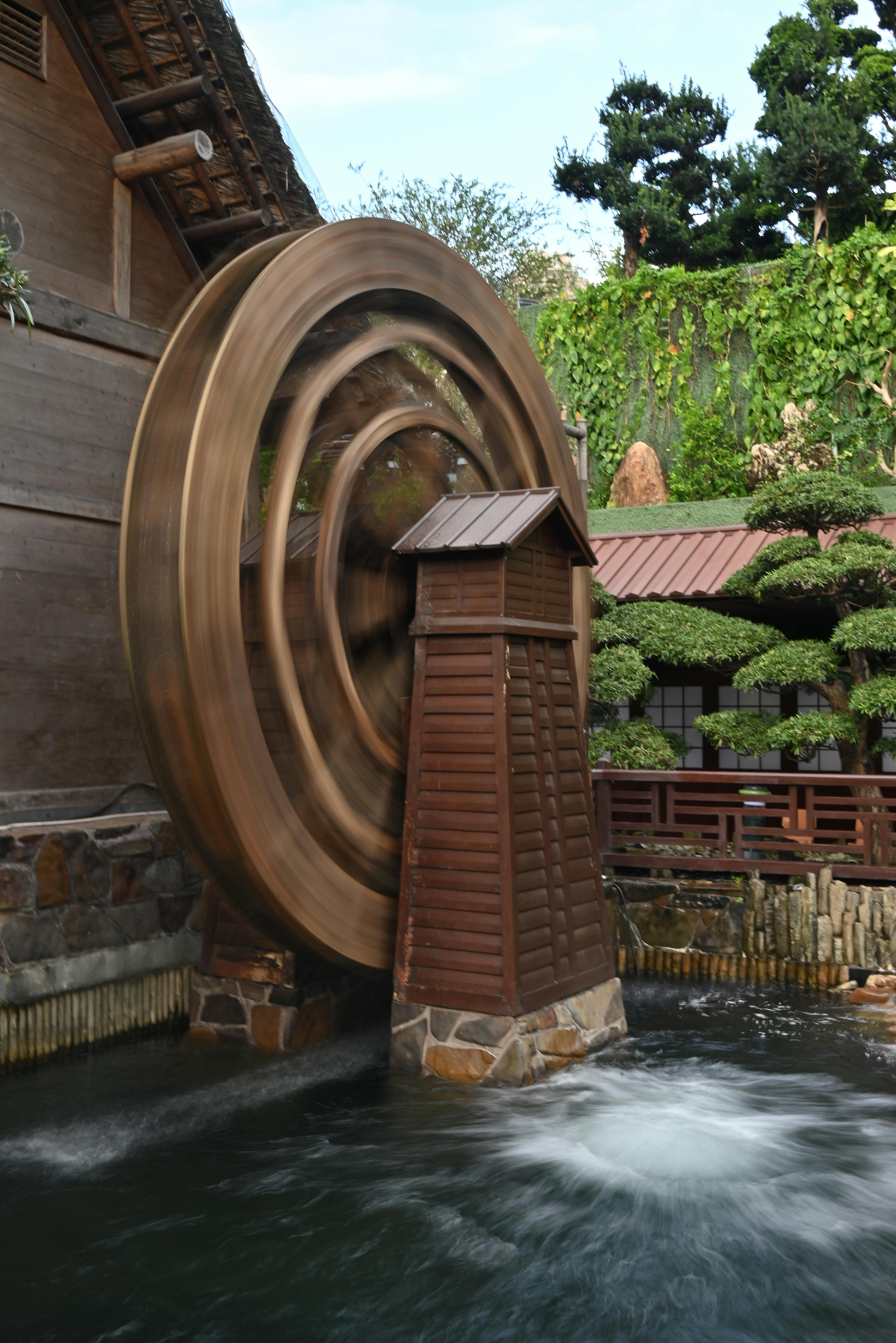 Wooden Water Mill in Village · Free Stock Photo