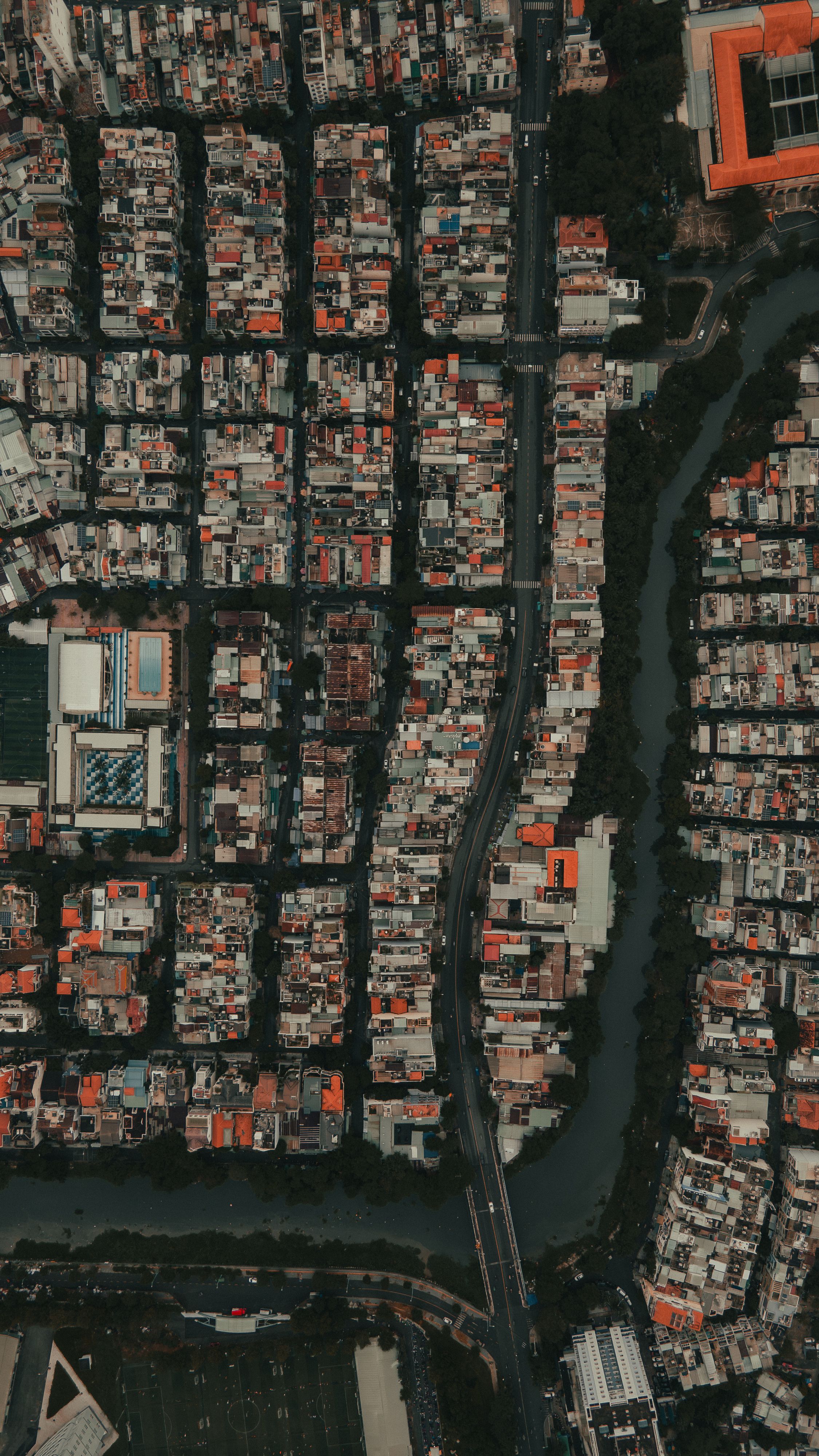 Aerial Photography of Ho Chi Minh City Blocks · Free Stock Photo