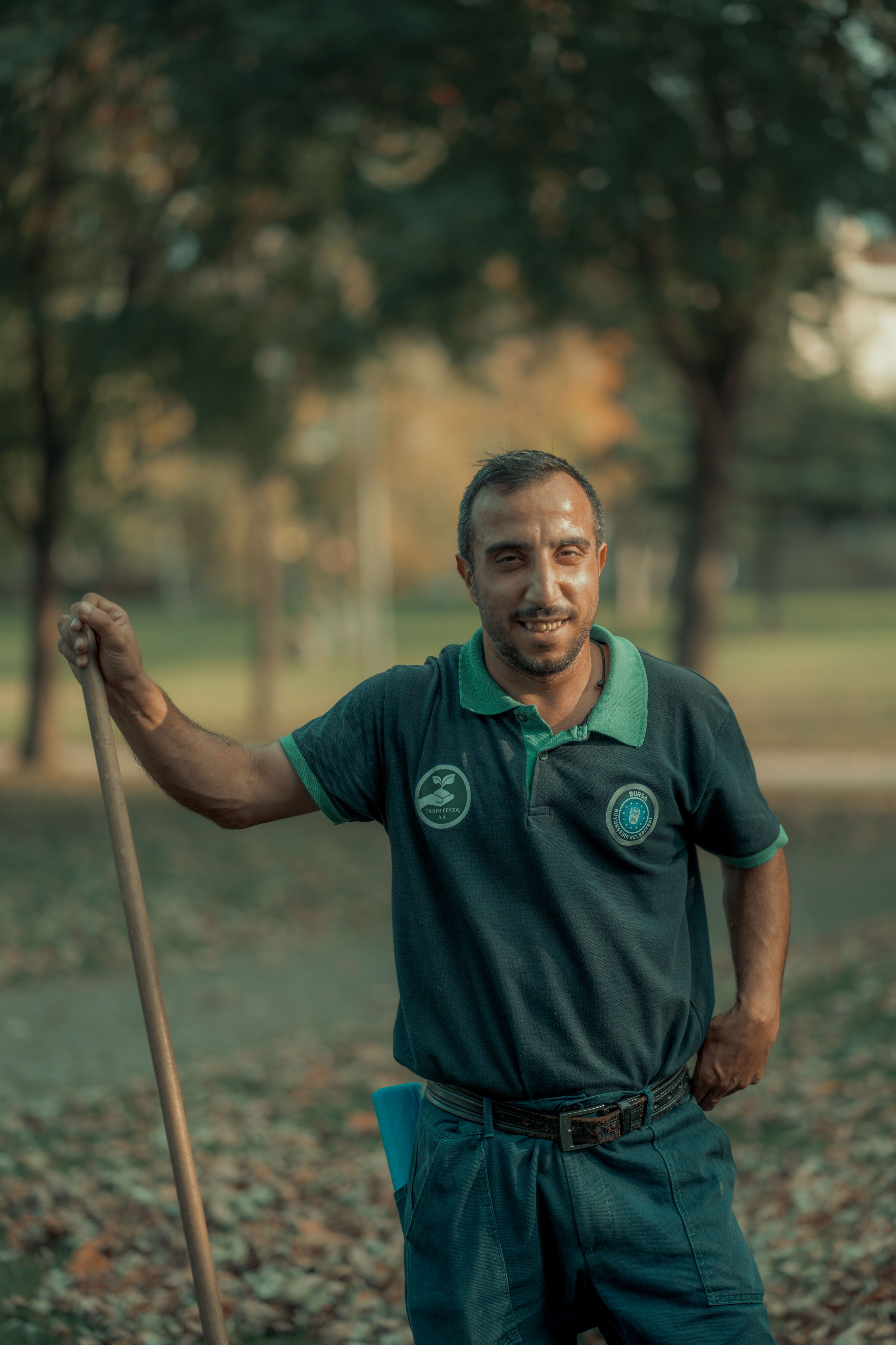 Portrait of Smiling Gardener · Free Stock Photo