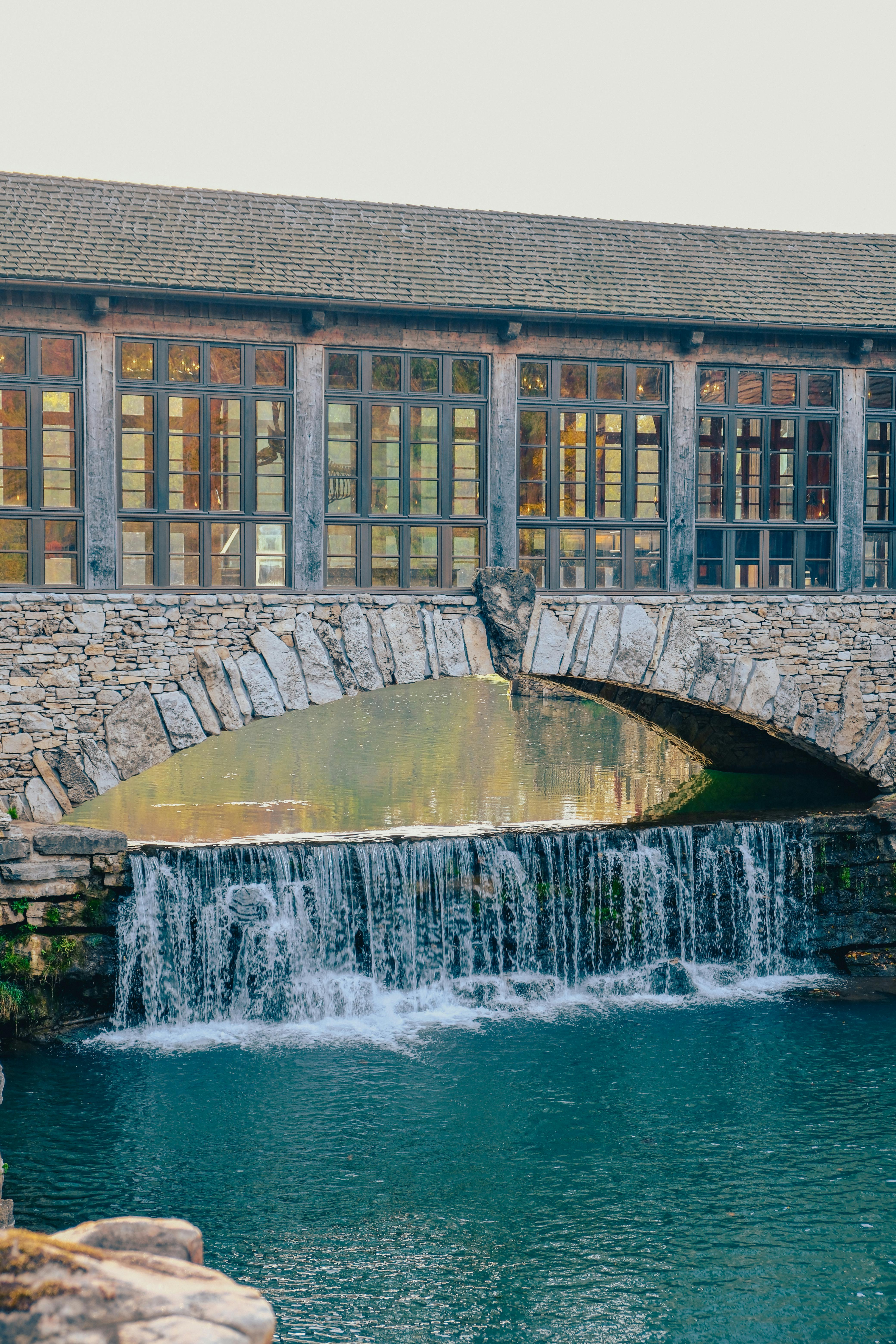 Stone Bridge with Windows · Free Stock Photo