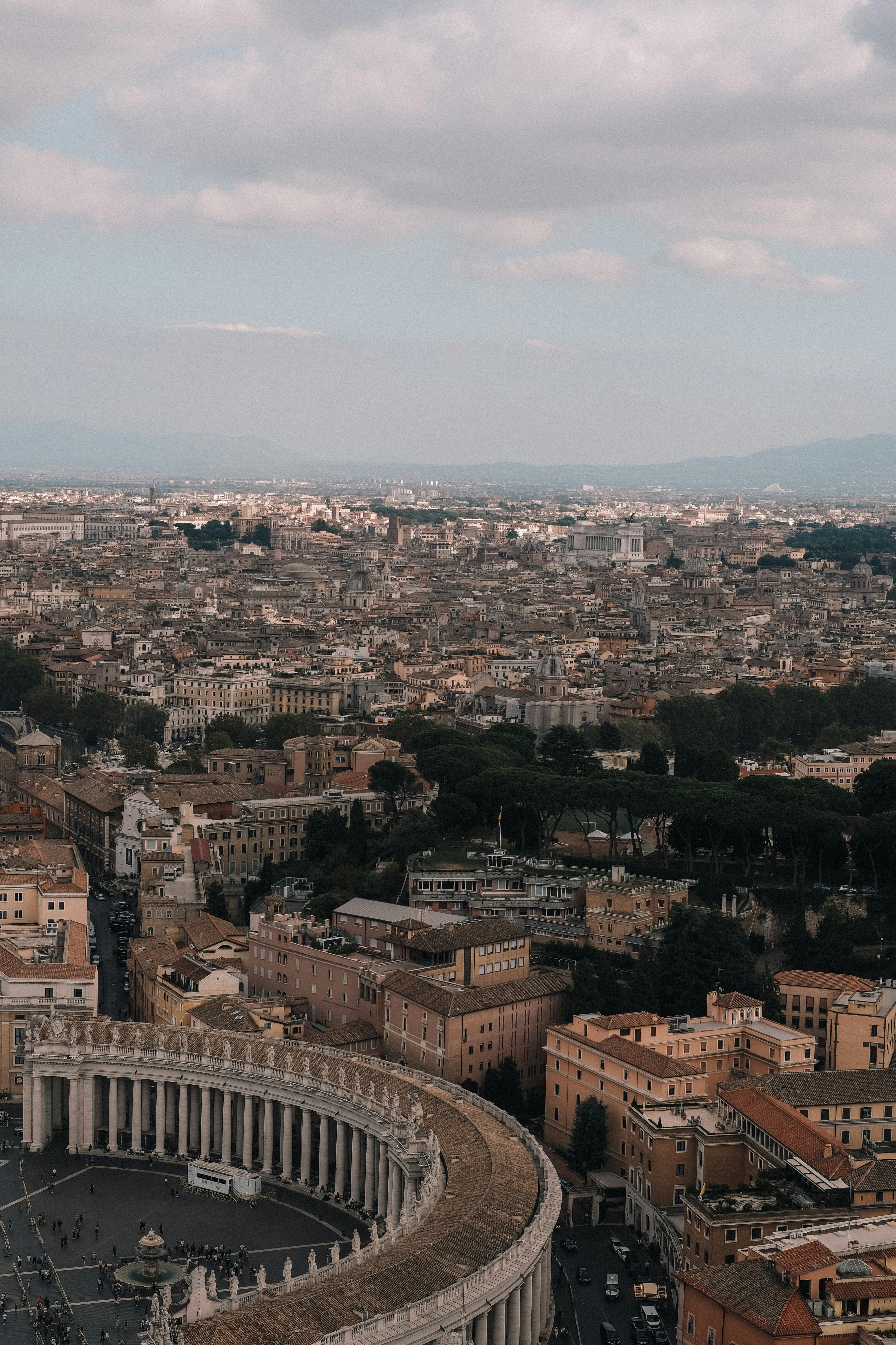 Aerial View of Rome · Free Stock Photo