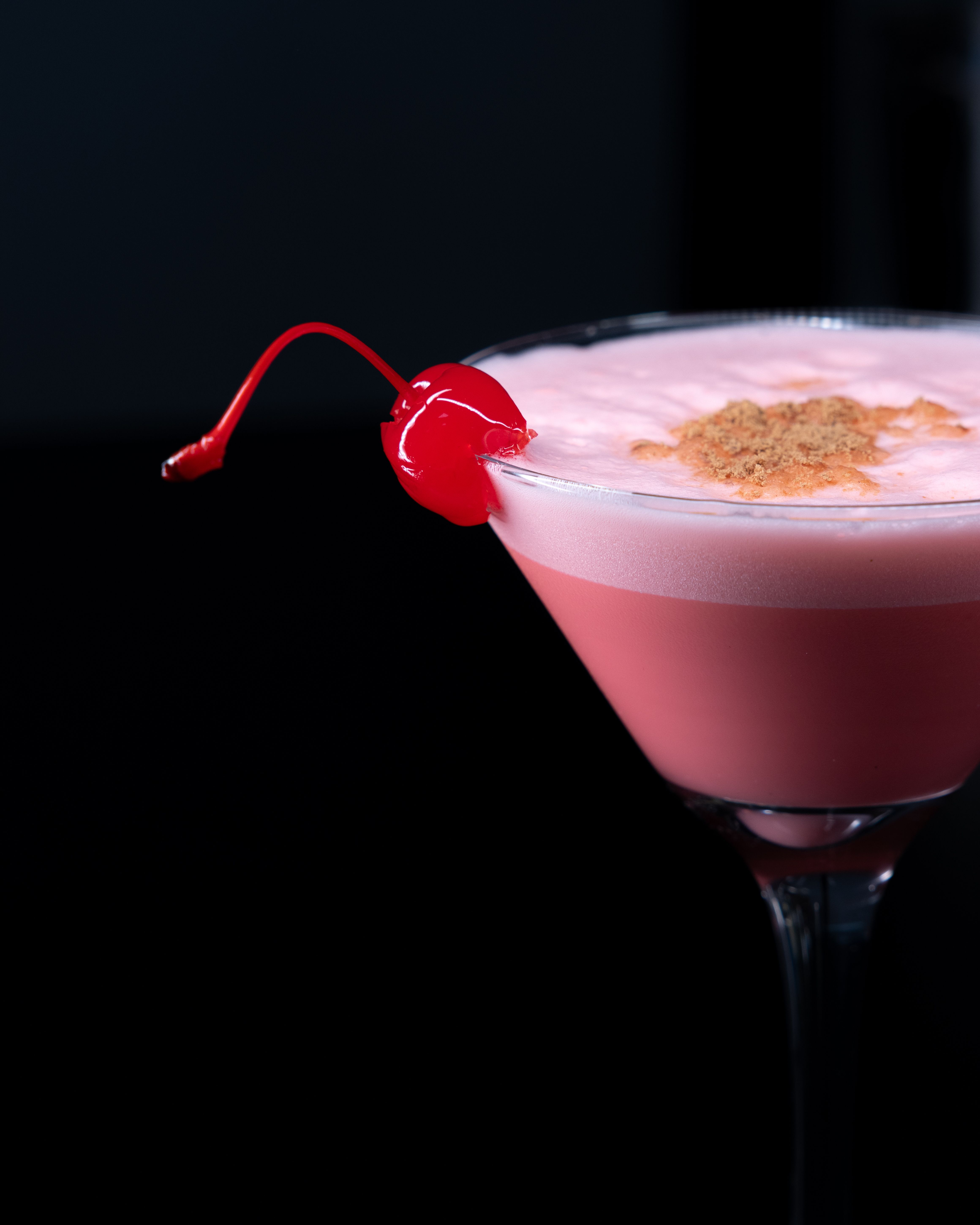 Manhattan Cocktail with Maraschino Cherries · Free Stock Photo