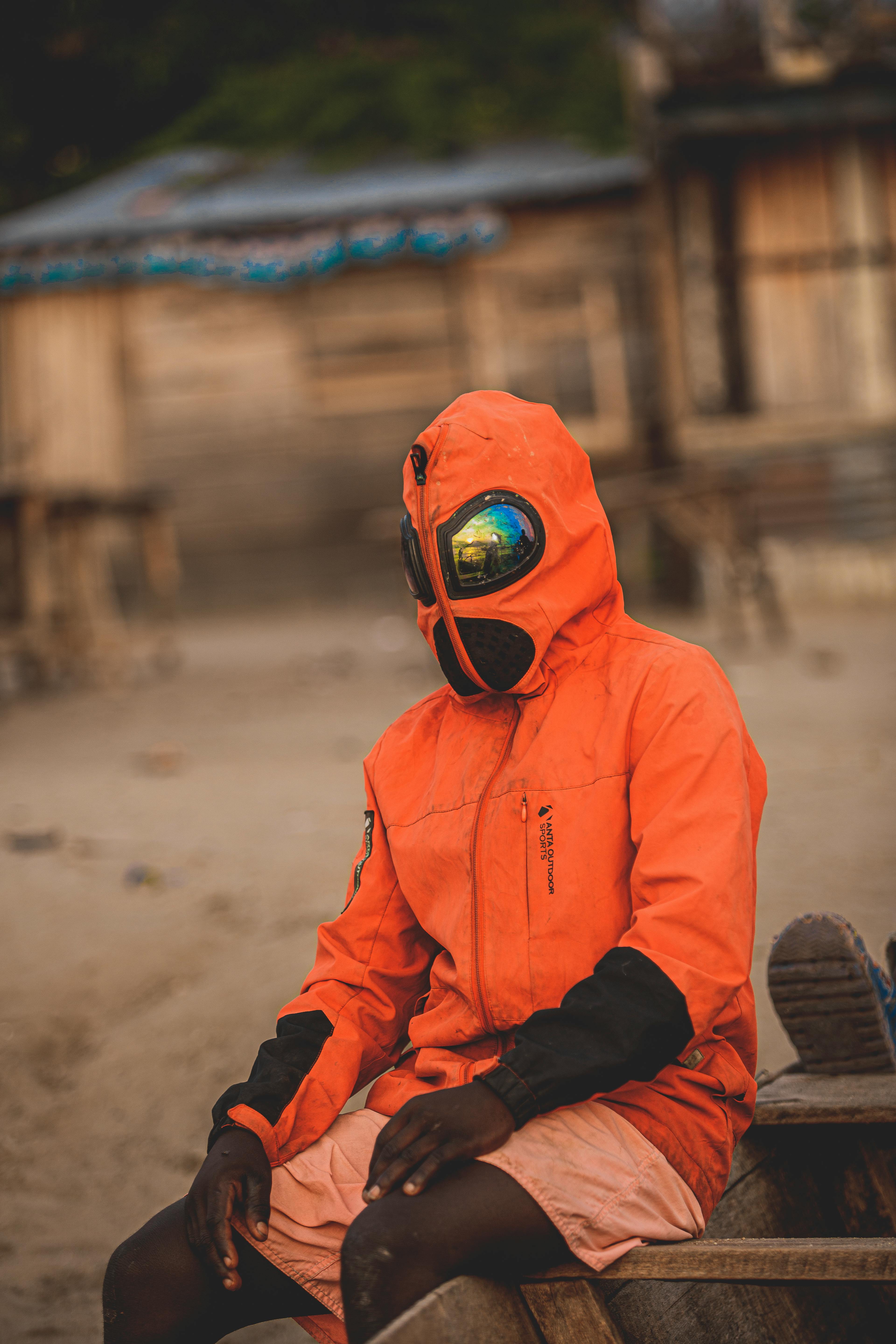 Man in Jacket with Hood and Goggles · Free Stock Photo