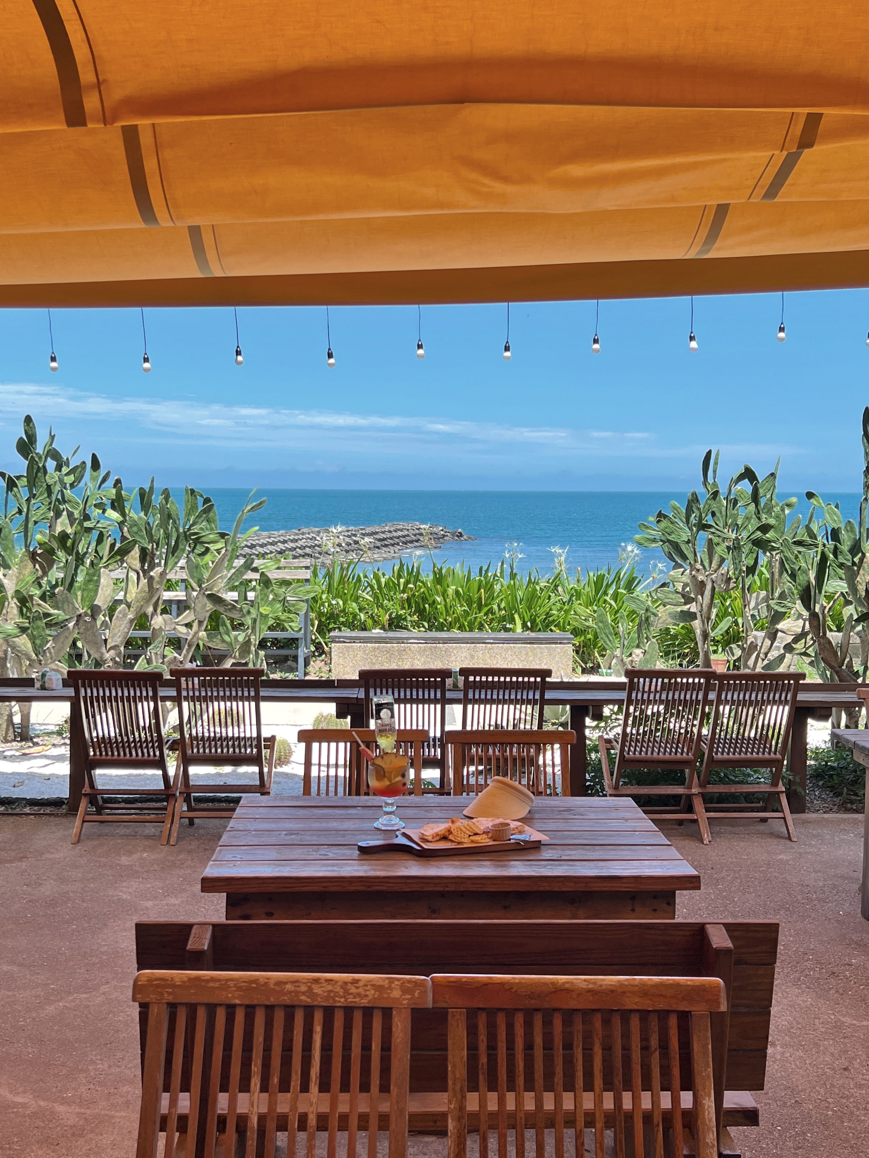 Terrace on Sea Coast · Free Stock Photo